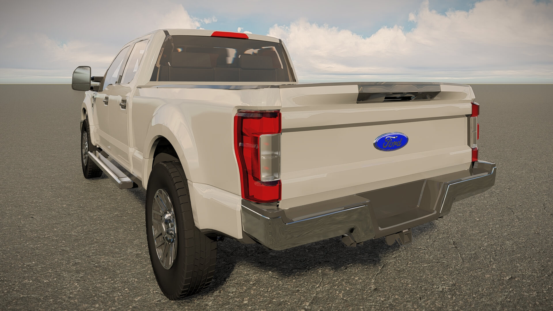 Ford F350 2019 - 3D Model by AlphaGroup