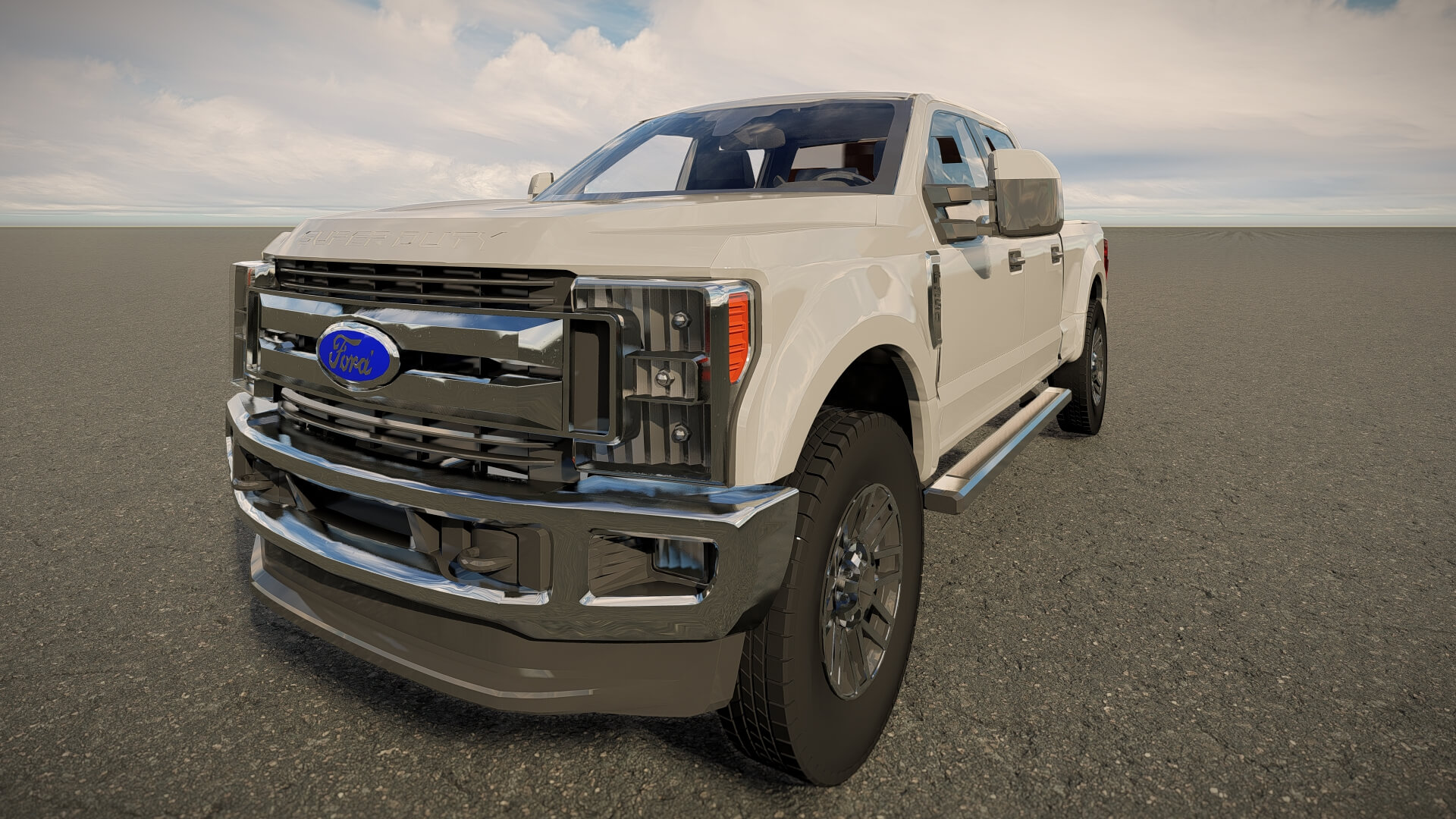 Ford F350 2019 - 3D Model by AlphaGroup