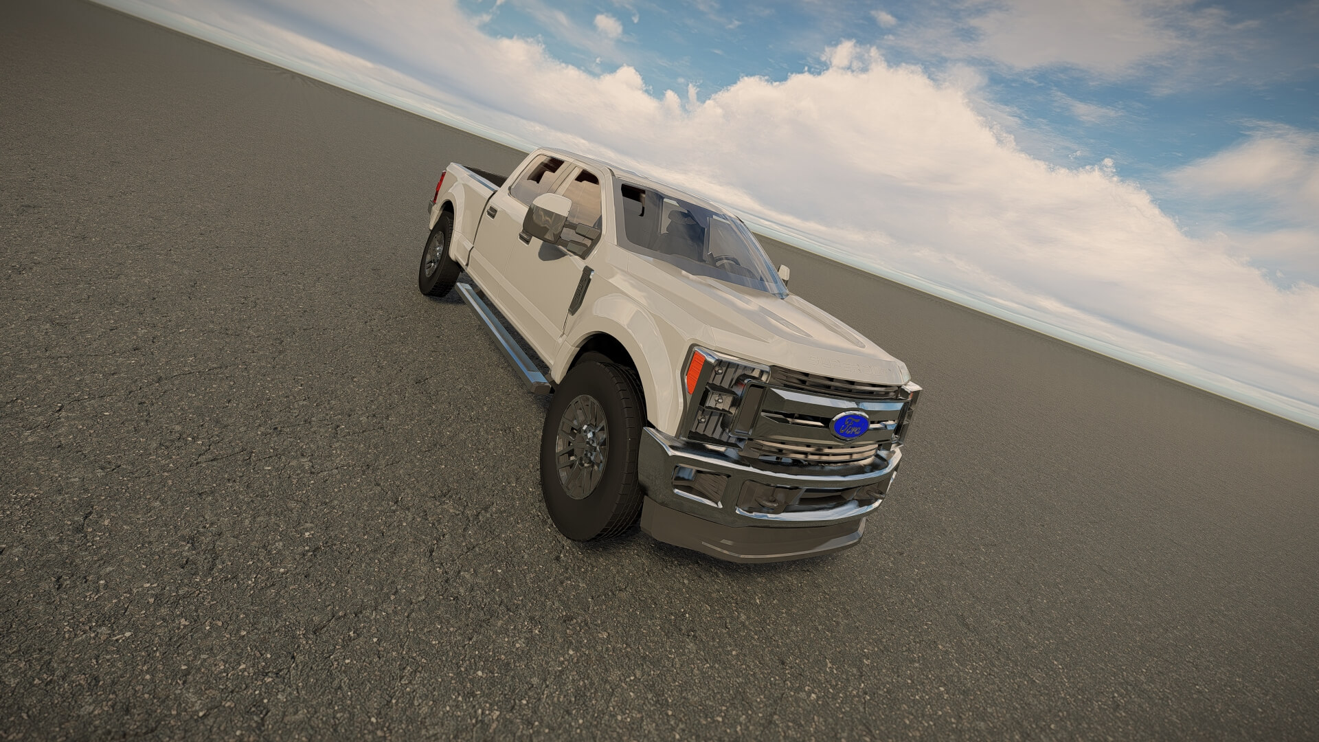 Ford F350 2019 - 3D Model by AlphaGroup