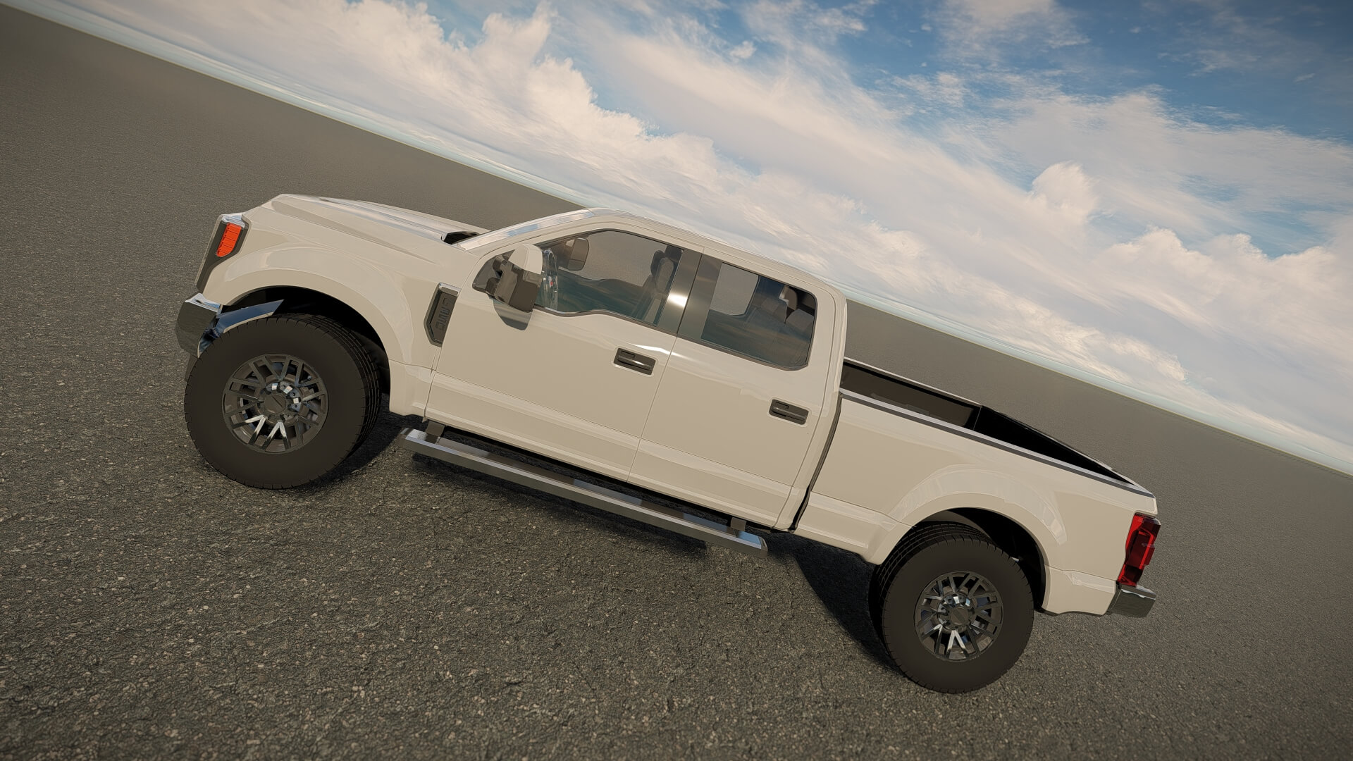Ford F350 2019 - 3D Model by AlphaGroup