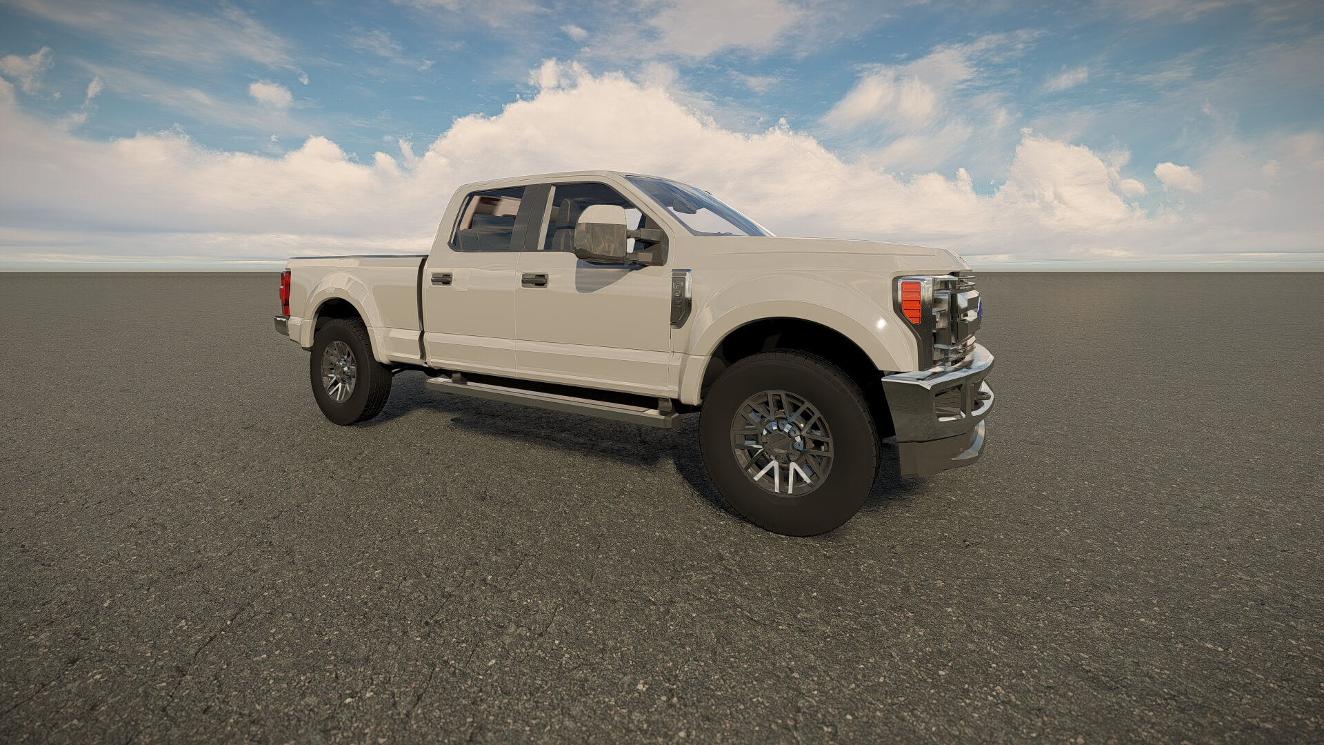 Ford F350 2019 - 3D Model by AlphaGroup