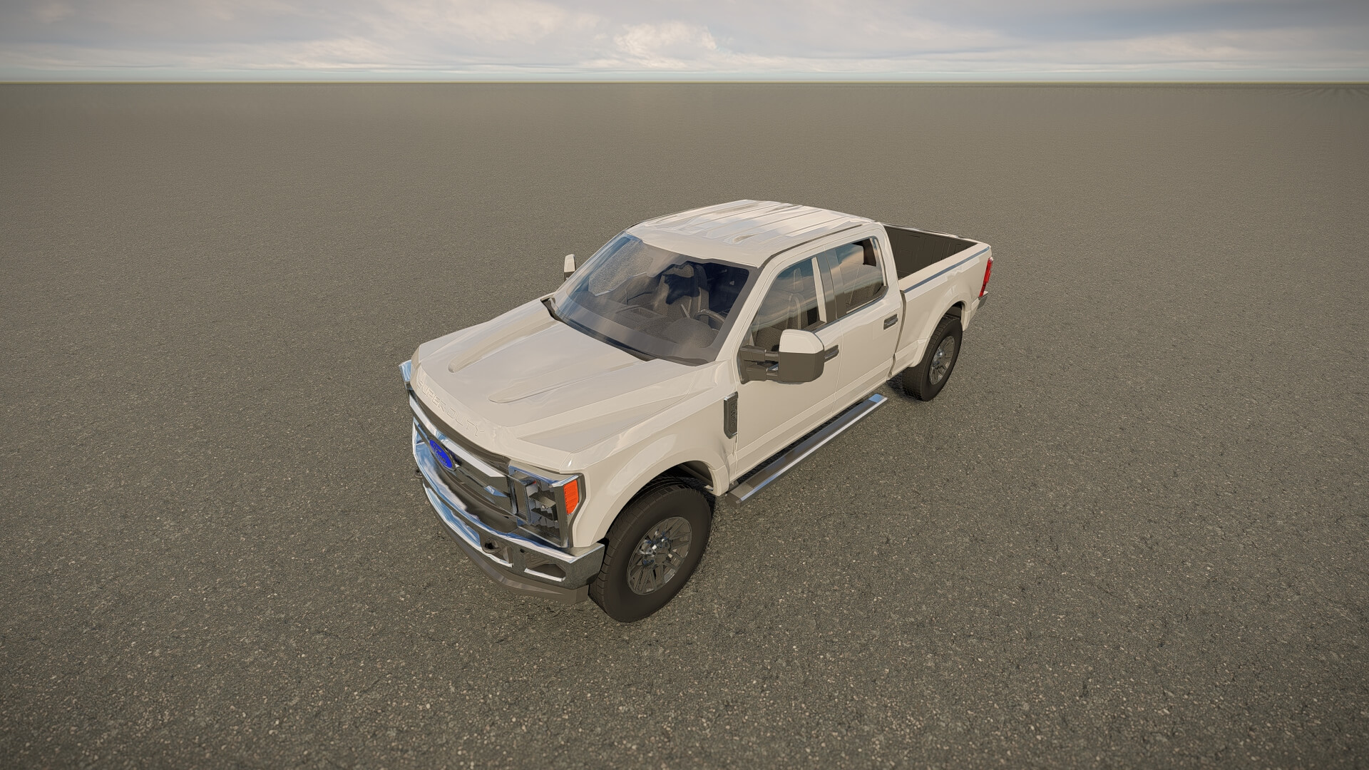 Ford F350 2019 - 3D Model by AlphaGroup