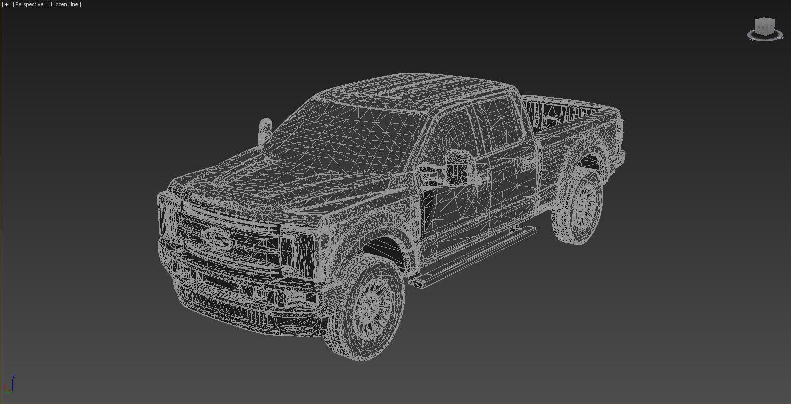 Ford F350 2019 - 3D Model by AlphaGroup