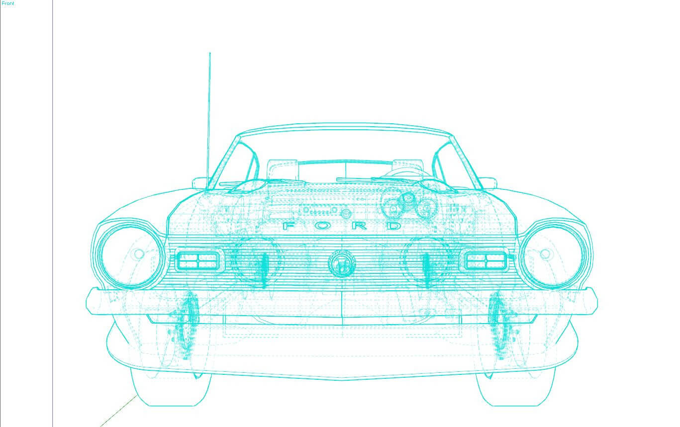 Ford Maverick 1970 - 3D Model by AlphaGroup