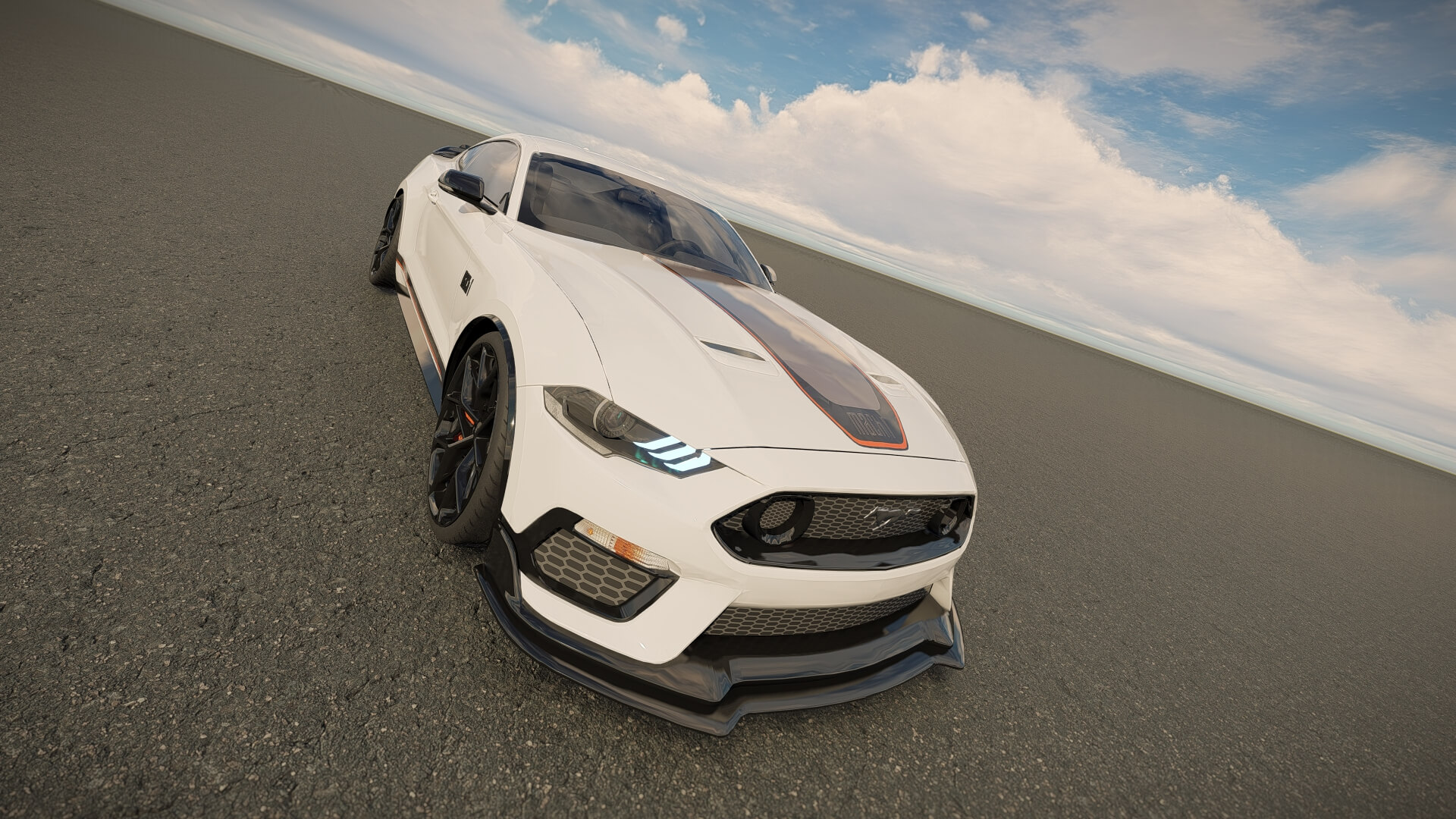 Ford Mustang Mach 1 2023 - 3D Model by AlphaGroup