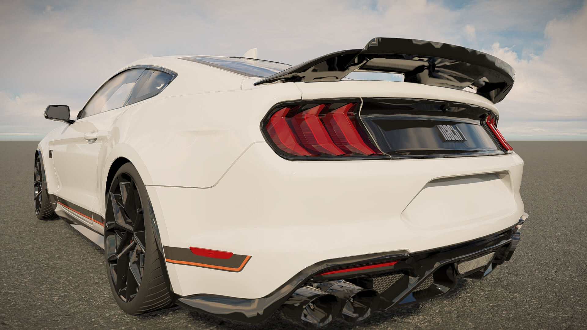 Ford Mustang Mach 1 2023 - 3D Model by AlphaGroup