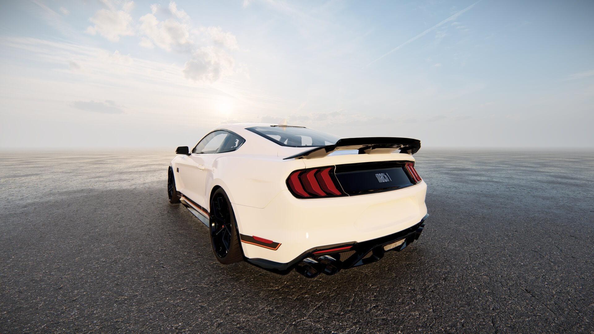 Ford Mustang Mach 1 2023 - 3D Model by AlphaGroup