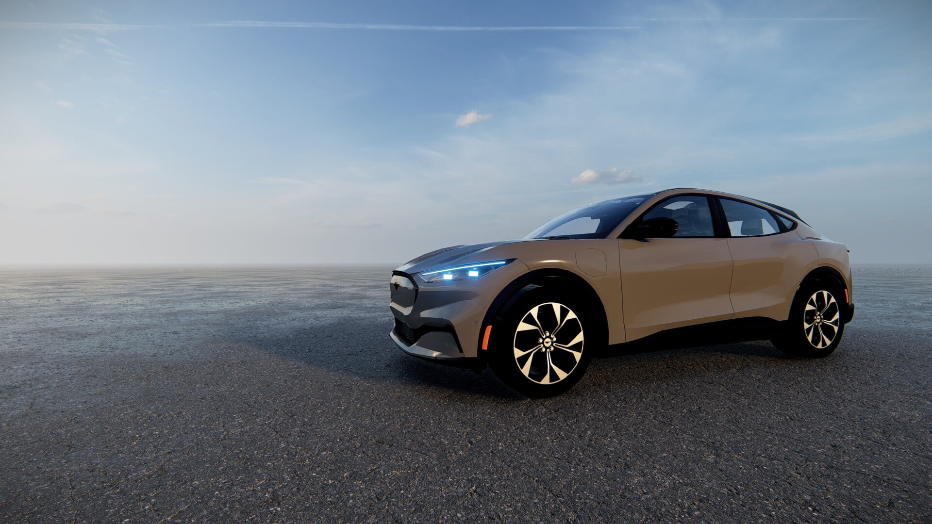 Ford Mustang Mach E 2023 - 3D Model by AlphaGroup