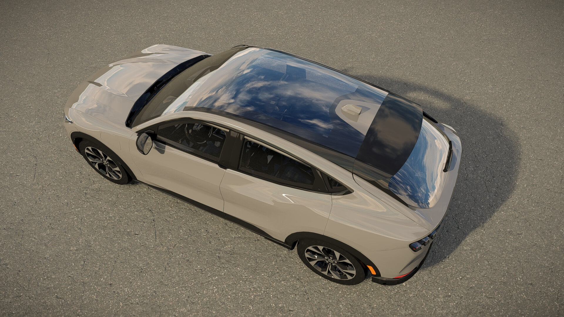 Ford Mustang Mach E 2023 - 3D Model by AlphaGroup