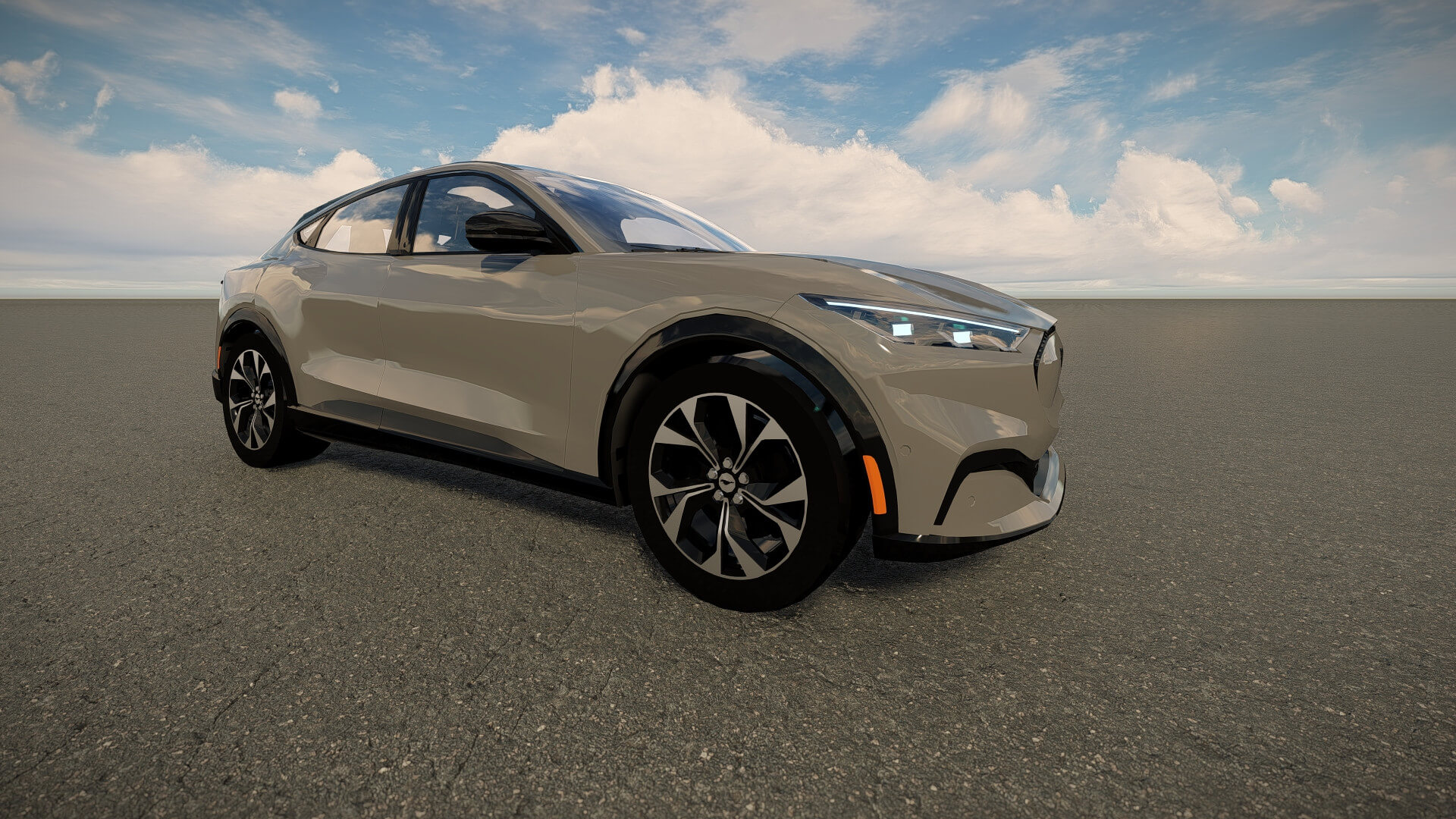 Ford Mustang Mach E 2023 - 3D Model by AlphaGroup