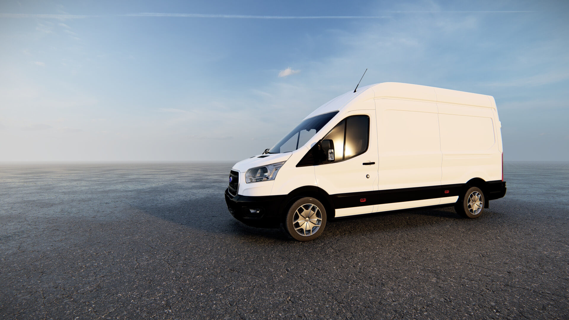 Ford Transit 2023 - 3D Model by AlphaGroup