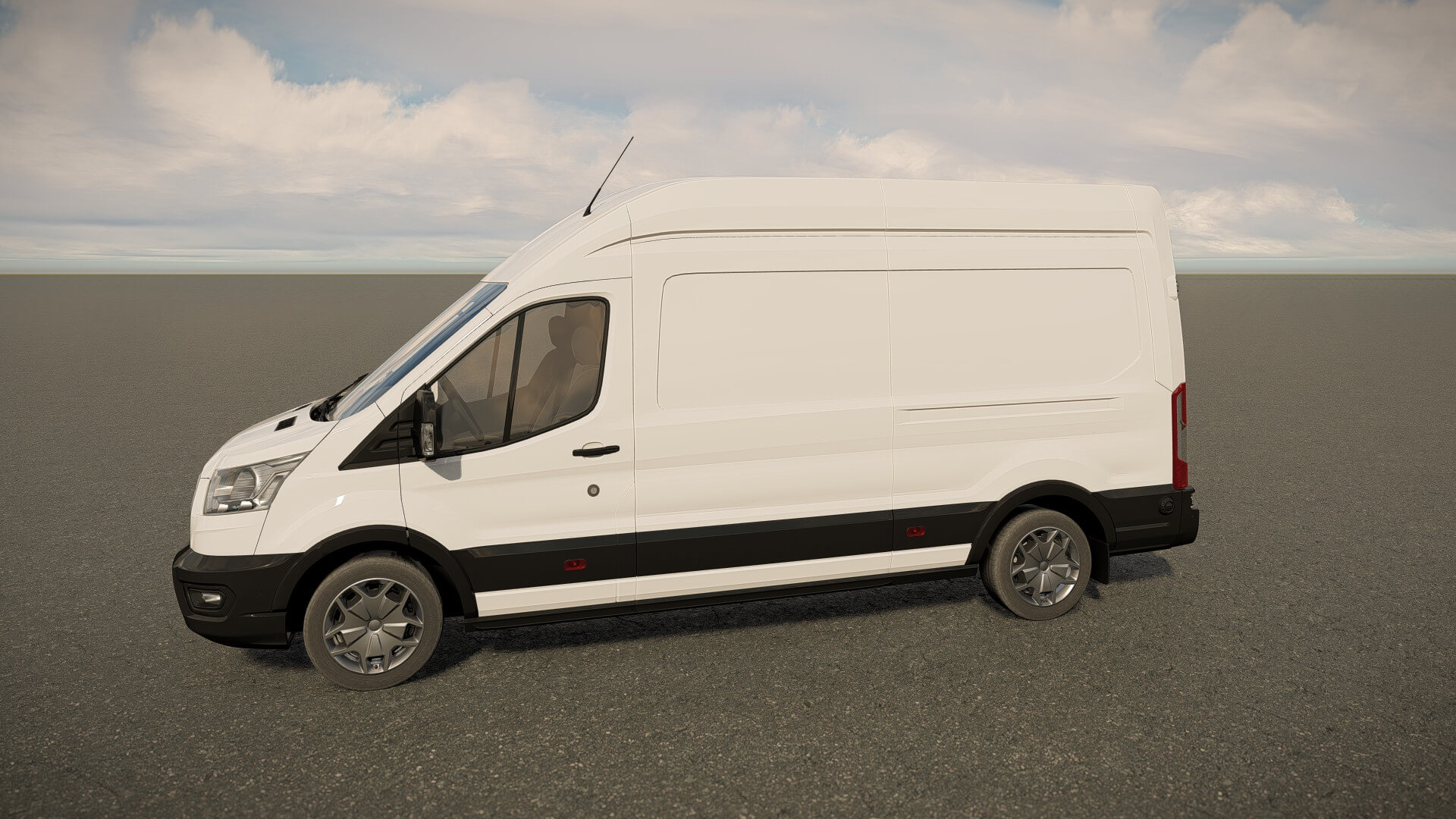 Ford Transit 2023 - 3D Model by AlphaGroup