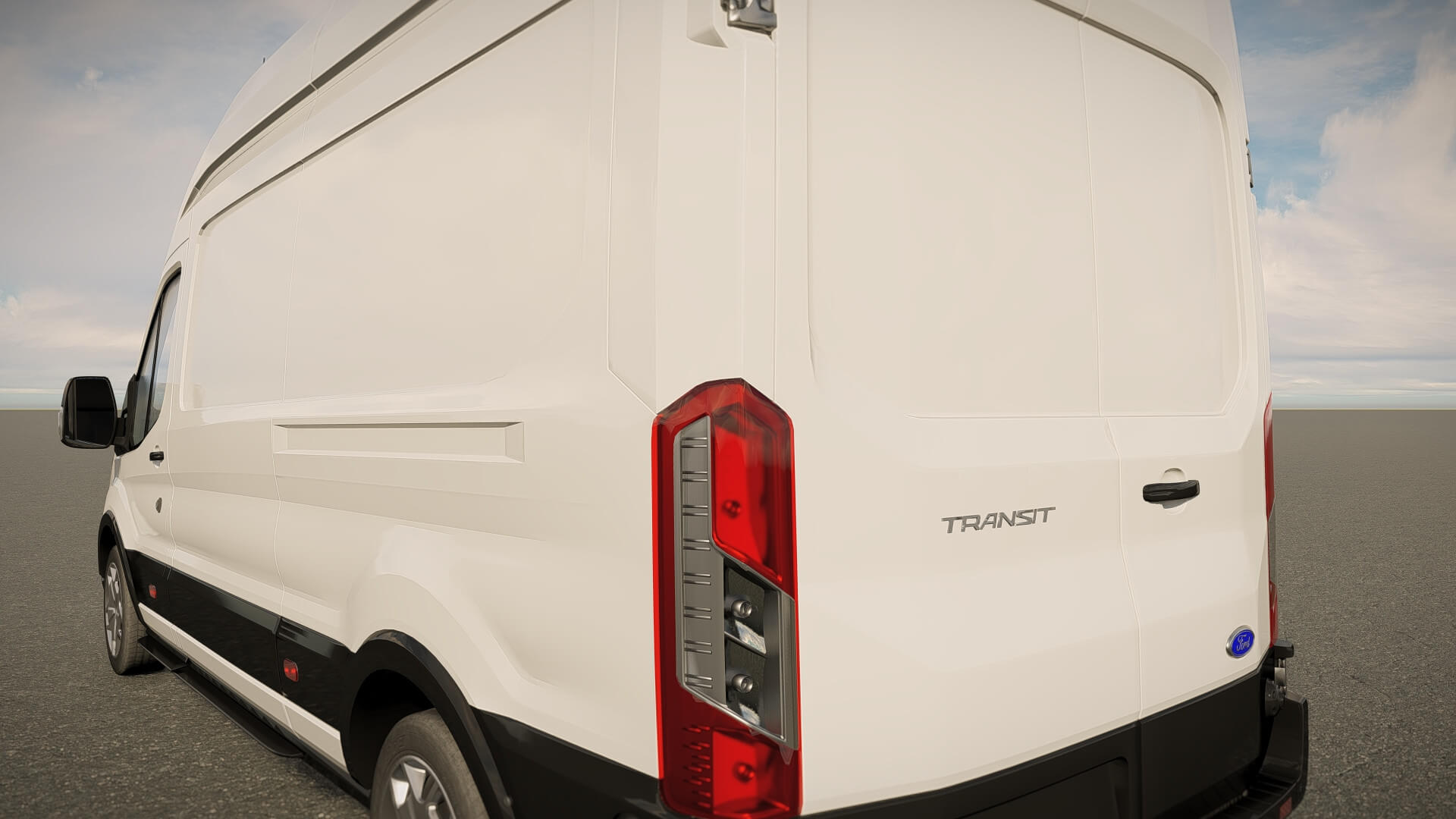 Ford Transit 2023 - 3D Model by AlphaGroup