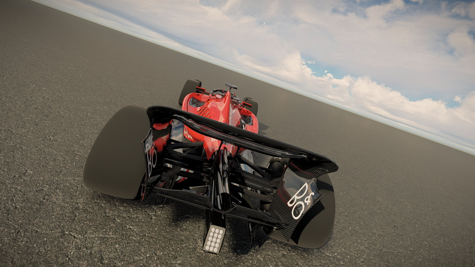 F1 Ferrari SF23 2023 - 3D Model by AlphaGroup