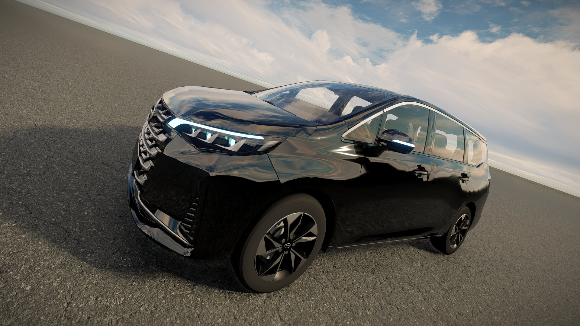 GAC M6 Pro 2024 - 3D Model by AlphaGroup