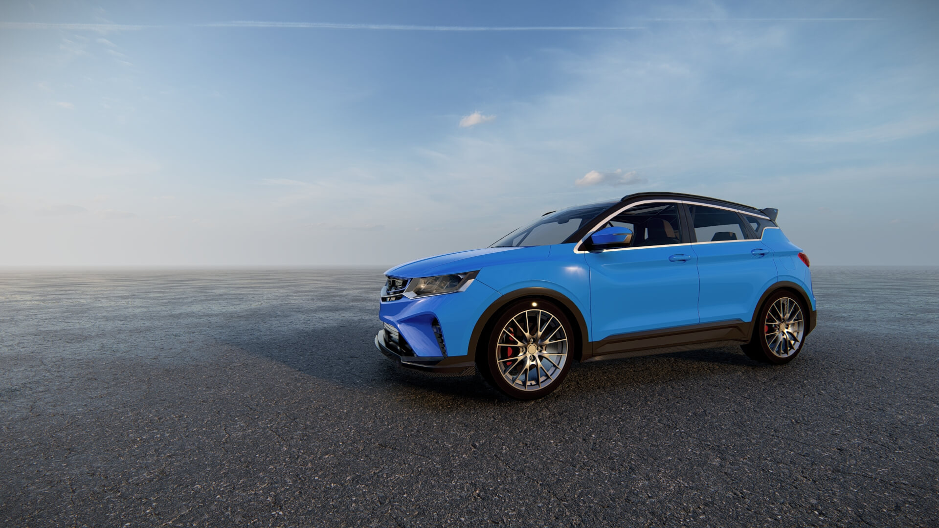 Geely Binyue - 3D Model by AlphaGroup