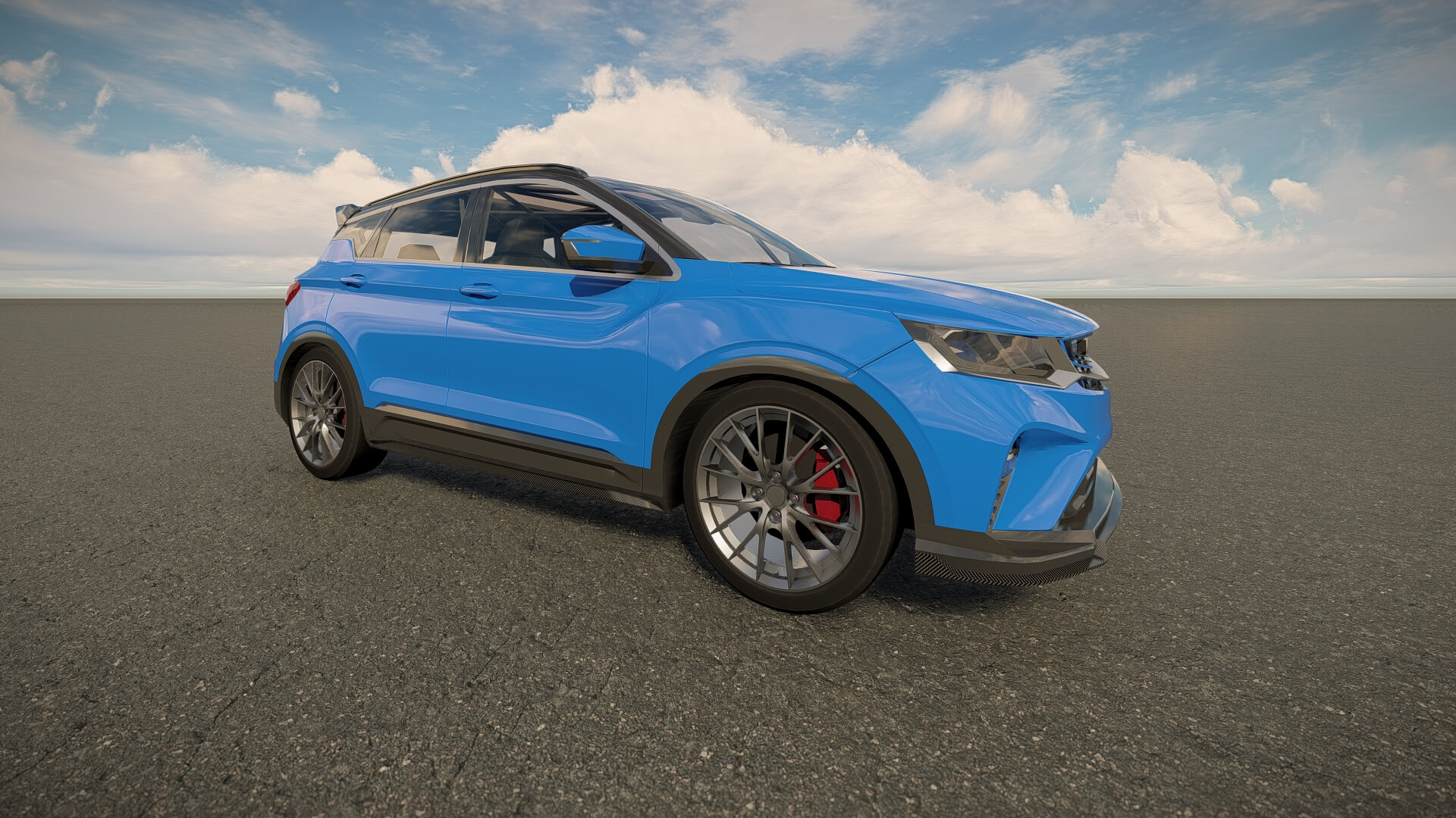 Geely Binyue - 3D Model by AlphaGroup