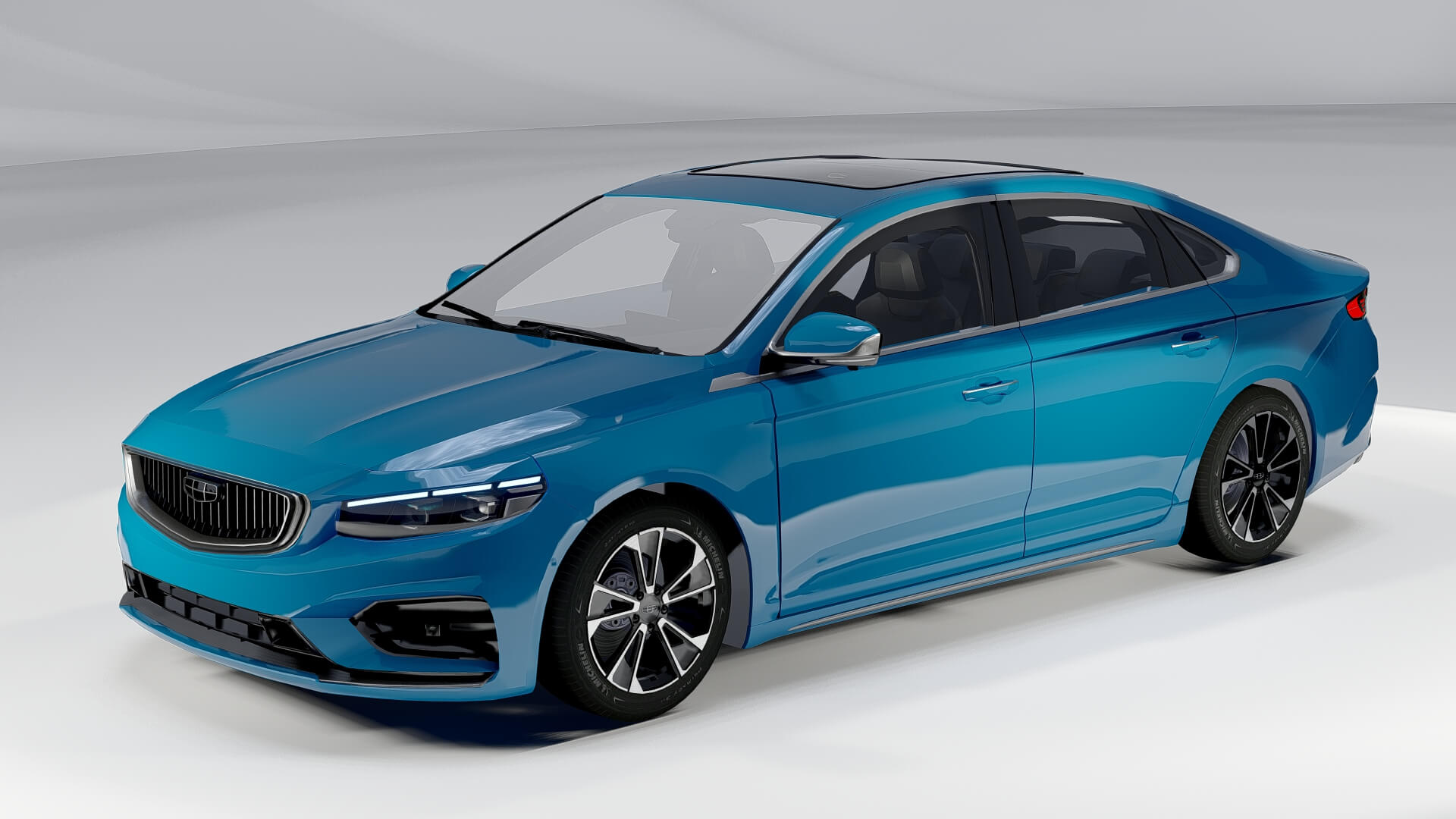 Geely Preface - 3D Model by AlphaGroup