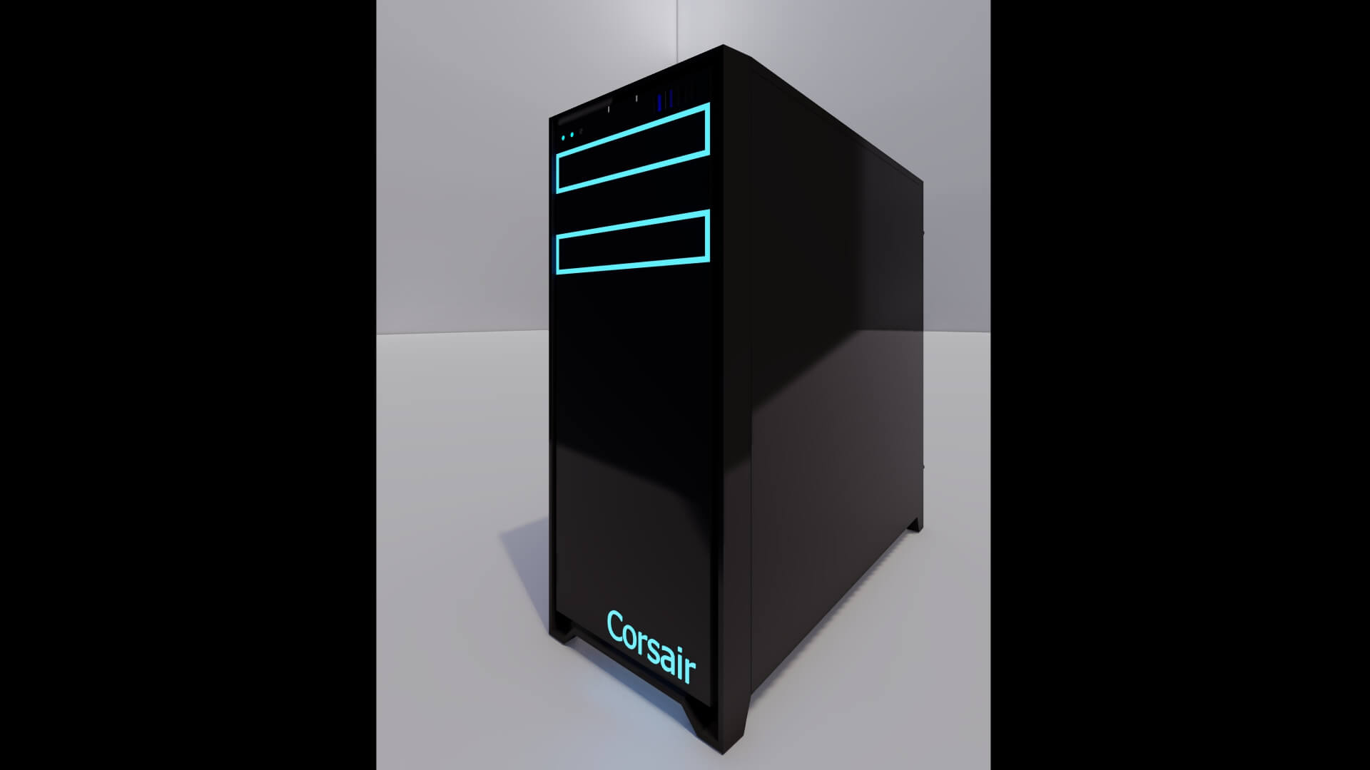 Corsair Desktop PC - 3D Model by AlphaGroup