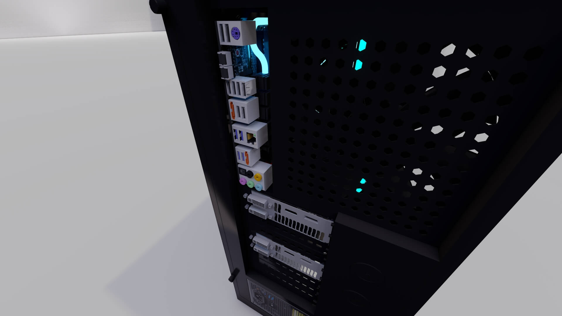 Corsair Desktop PC - 3D Model by AlphaGroup