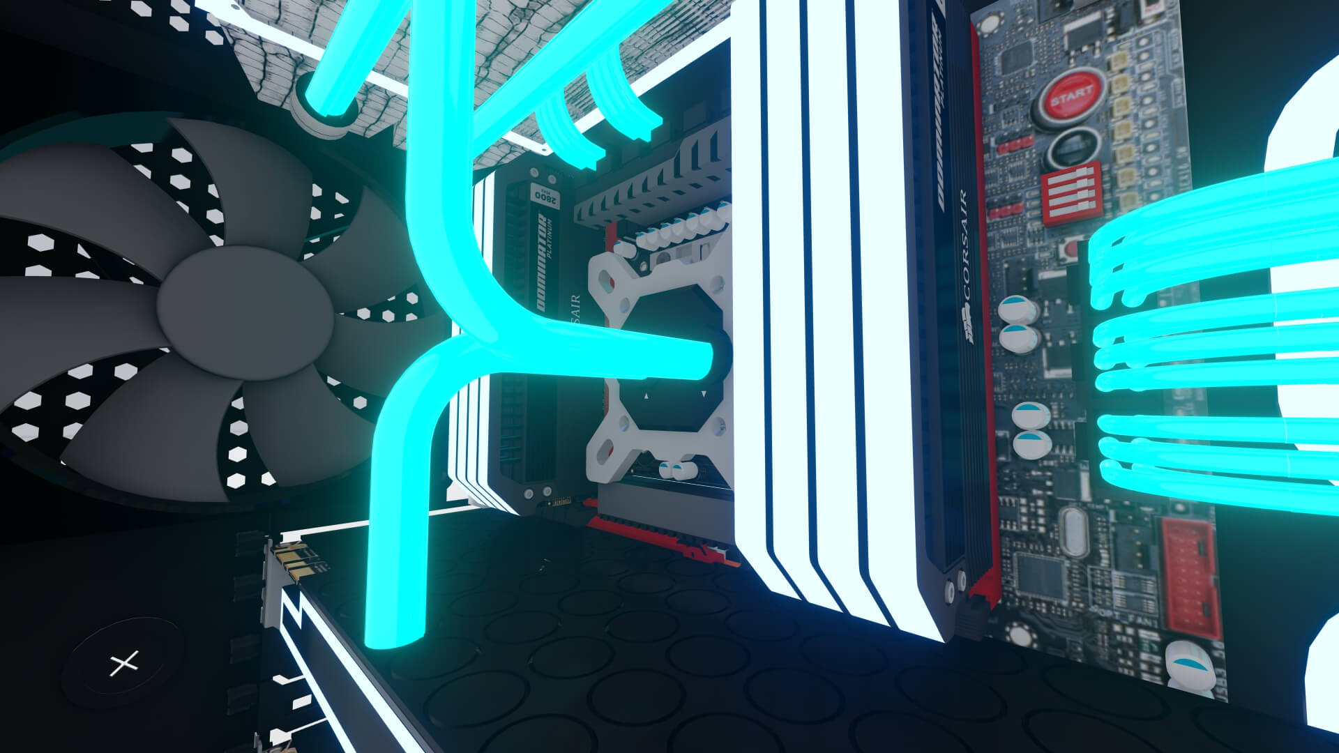 Corsair Desktop PC - 3D Model by AlphaGroup