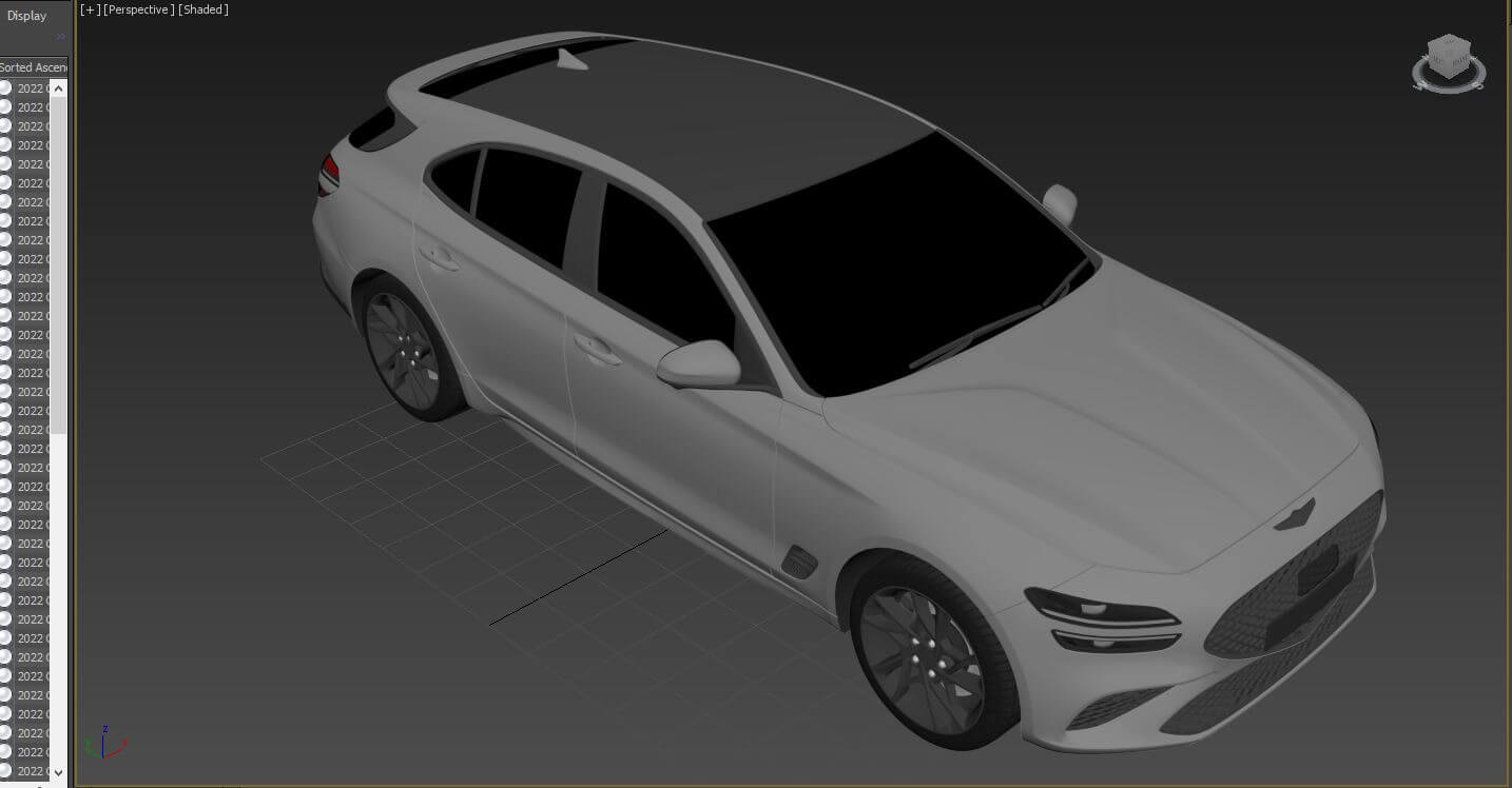 Genesis GV70 Sport 2022 - 3D Model by AlphaGroup