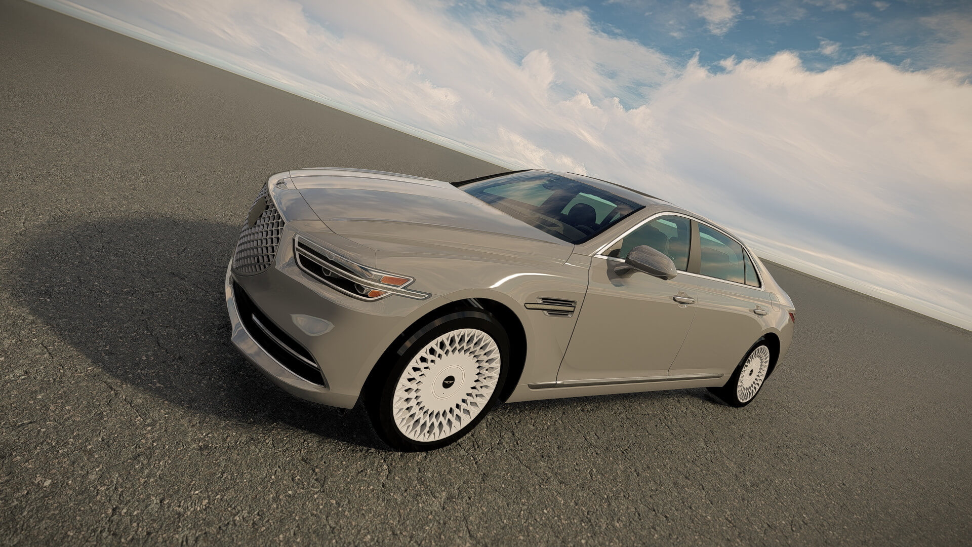 Genesis G90 2022 - 3D Model by AlphaGroup