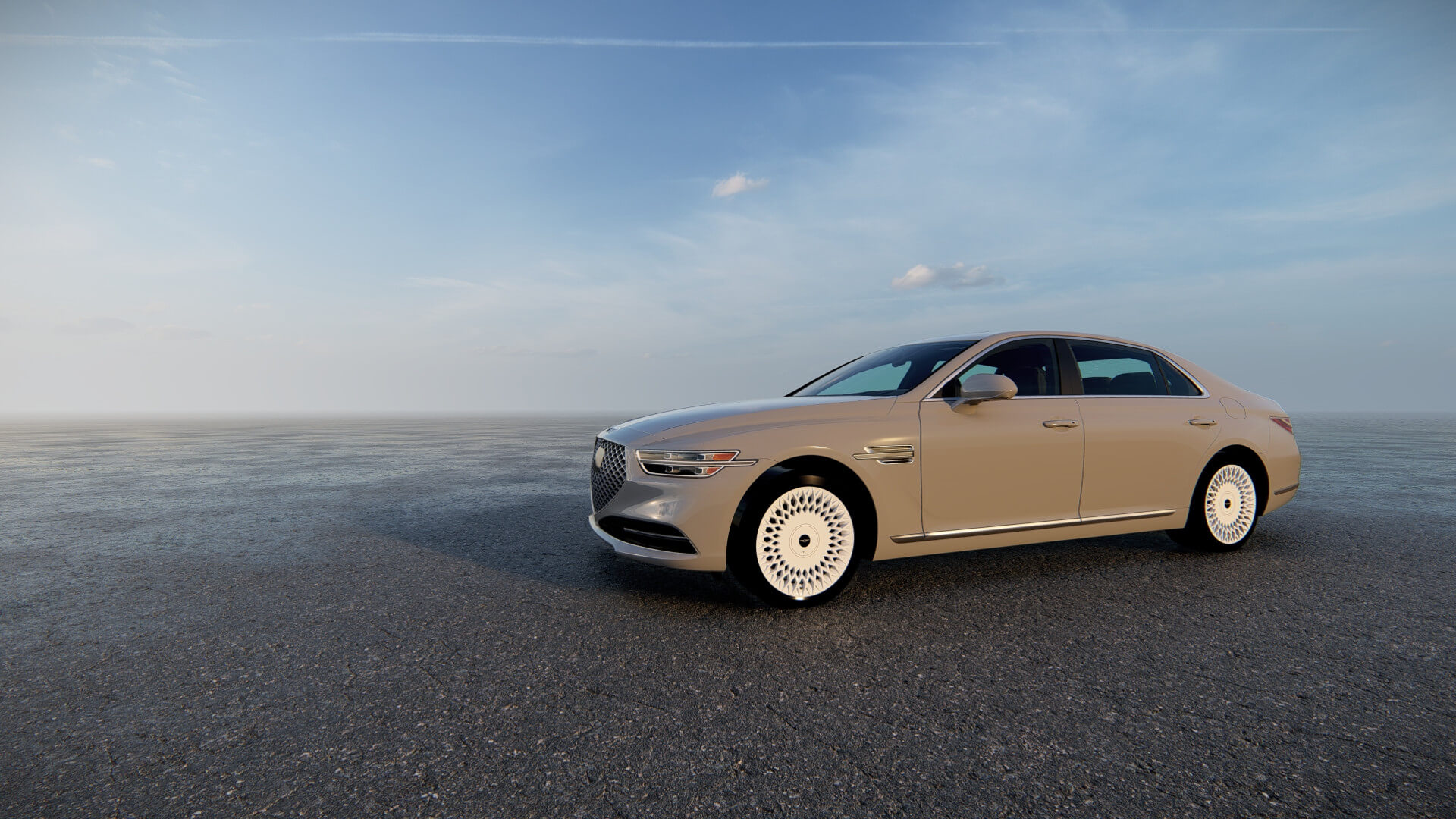 Genesis G90 2022 - 3D Model by AlphaGroup