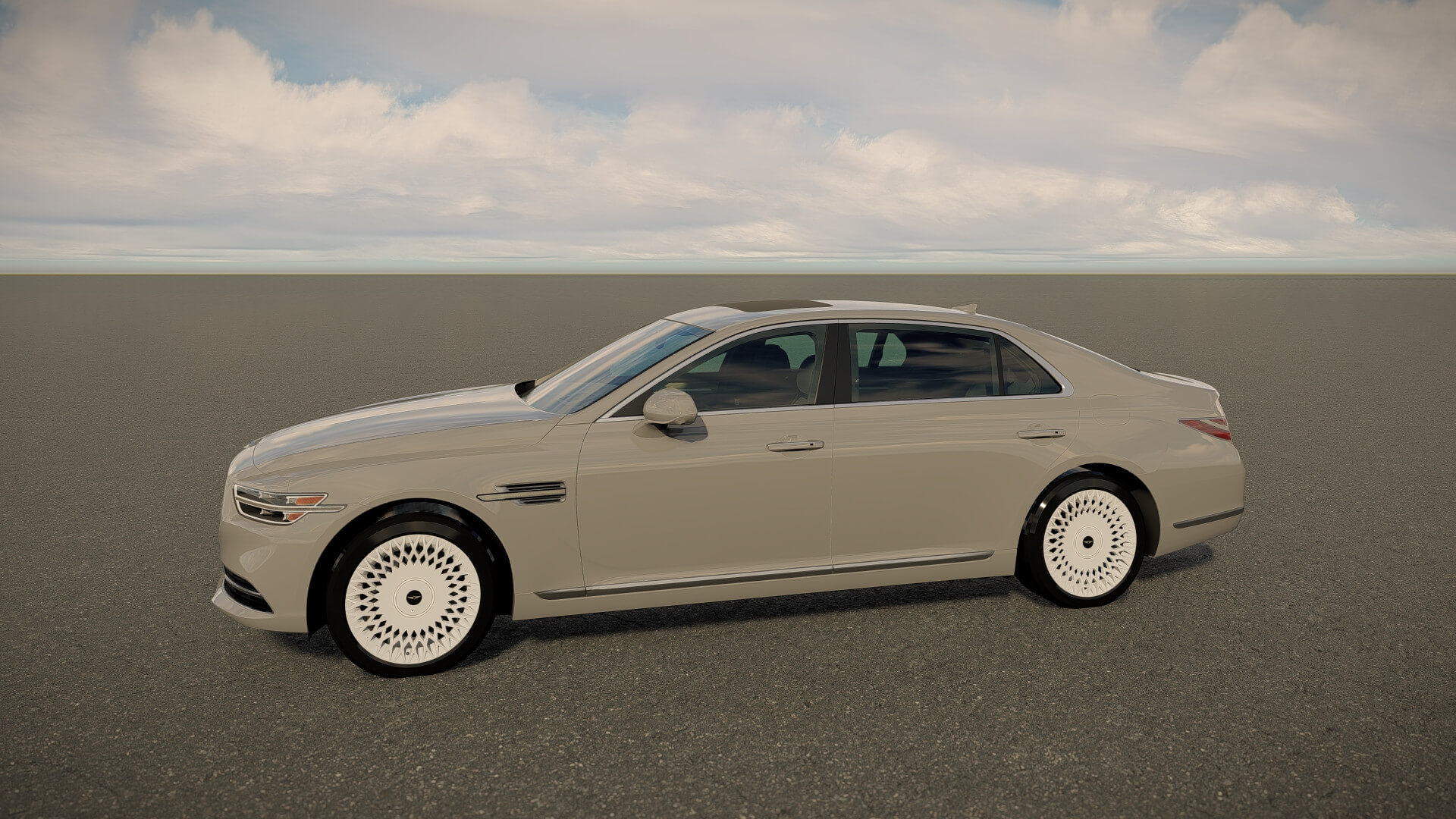 Genesis G90 2022 - 3D Model by AlphaGroup