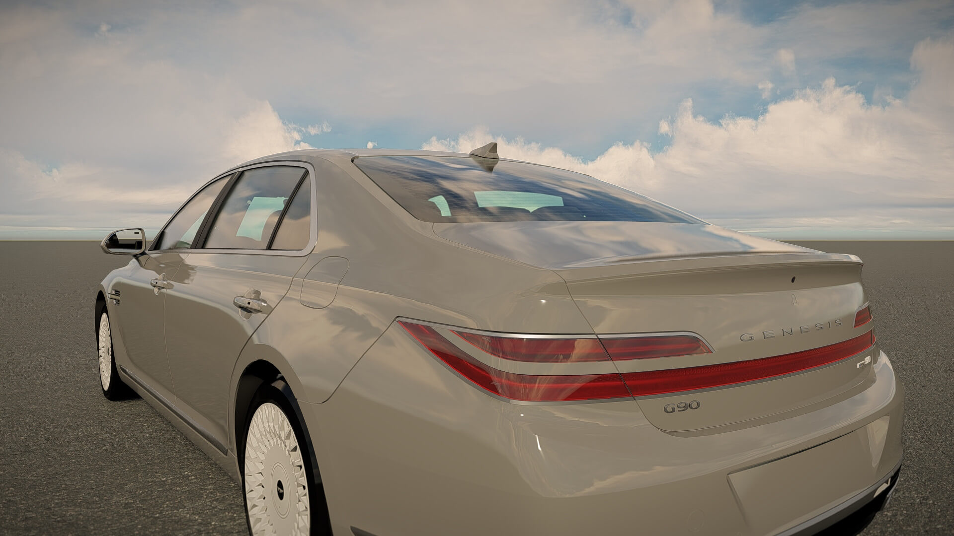 Genesis G90 2022 - 3D Model by AlphaGroup