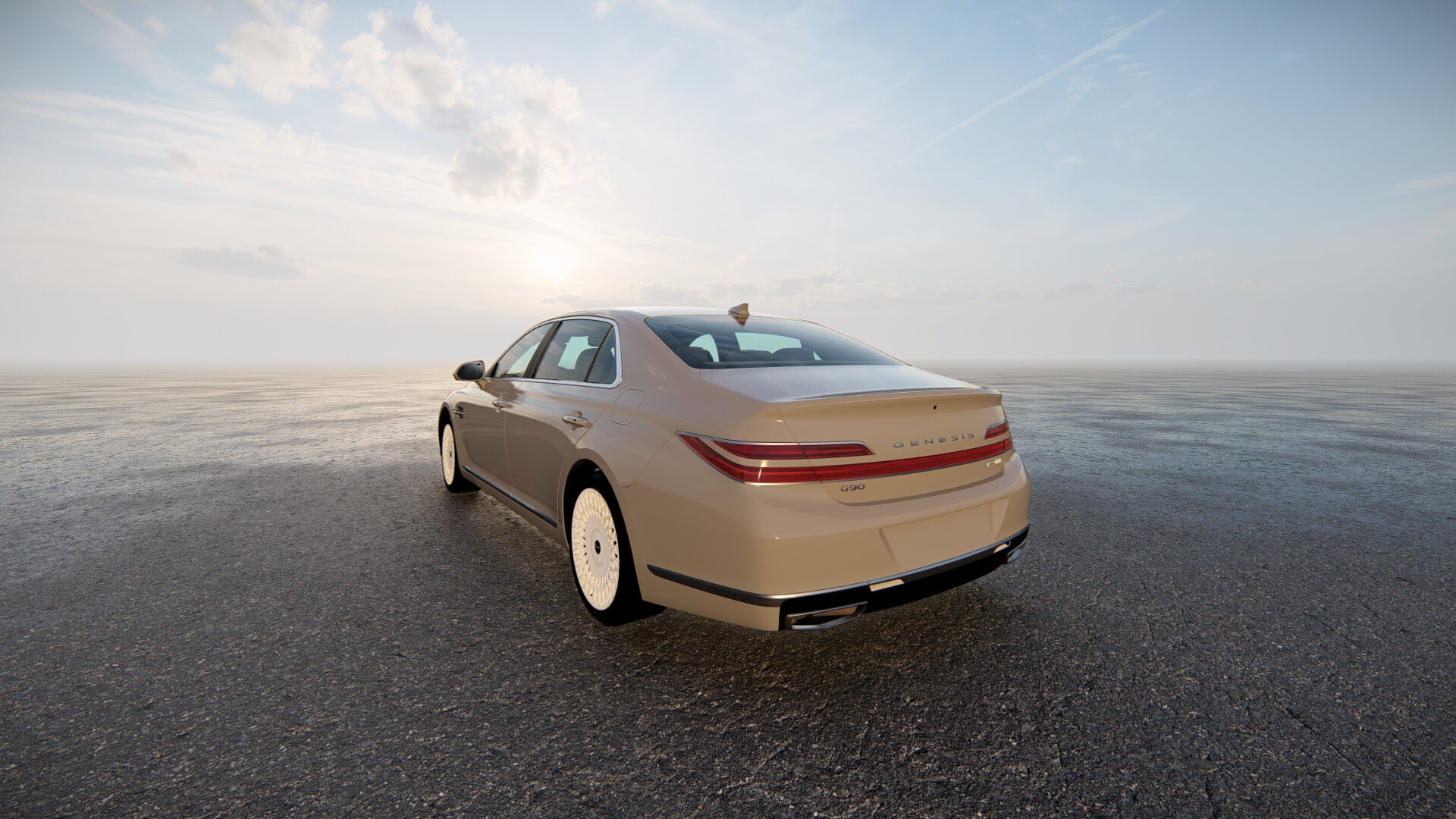 Genesis G90 2022 - 3D Model by AlphaGroup