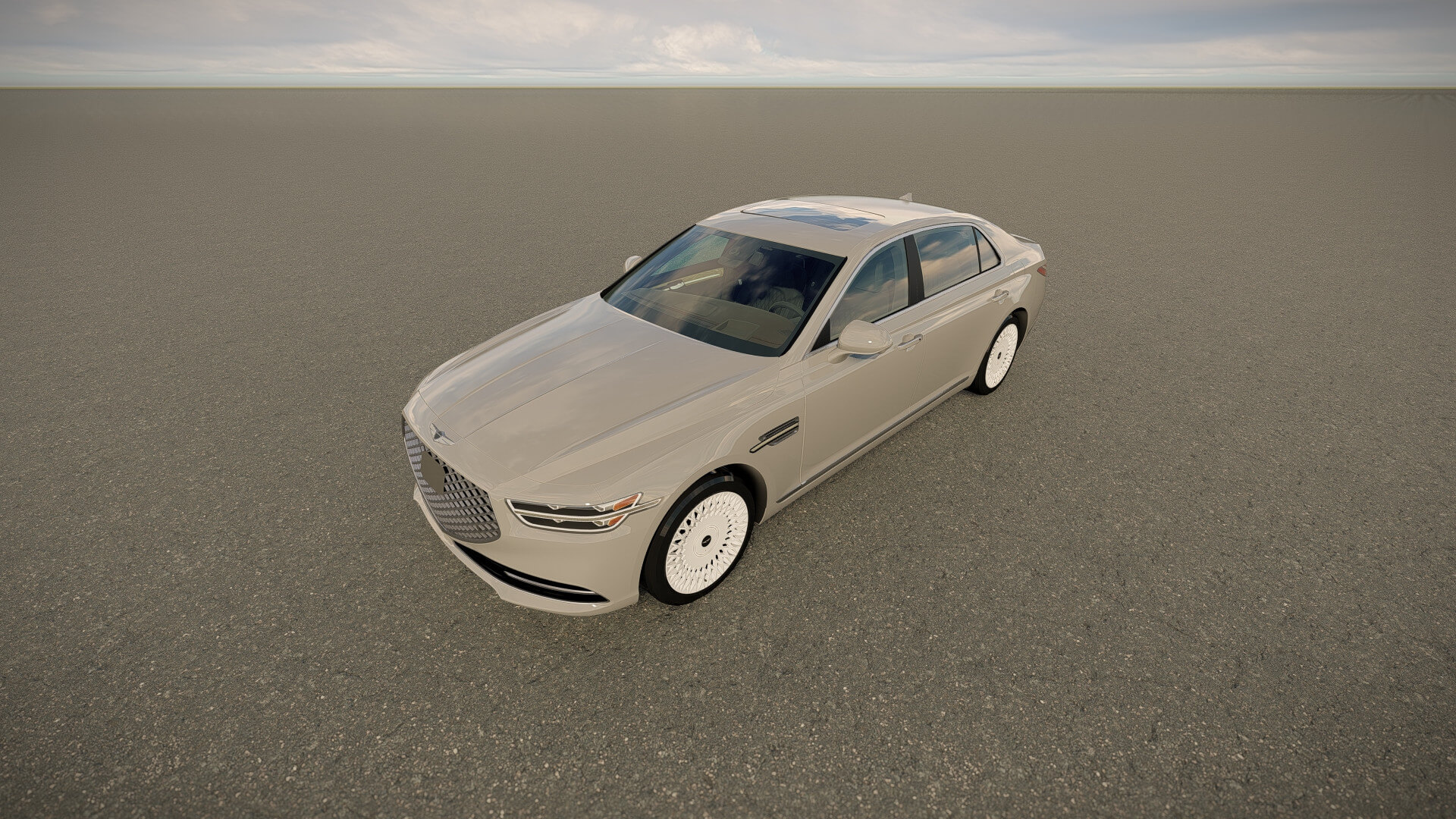 Genesis G90 2022 - 3D Model by AlphaGroup