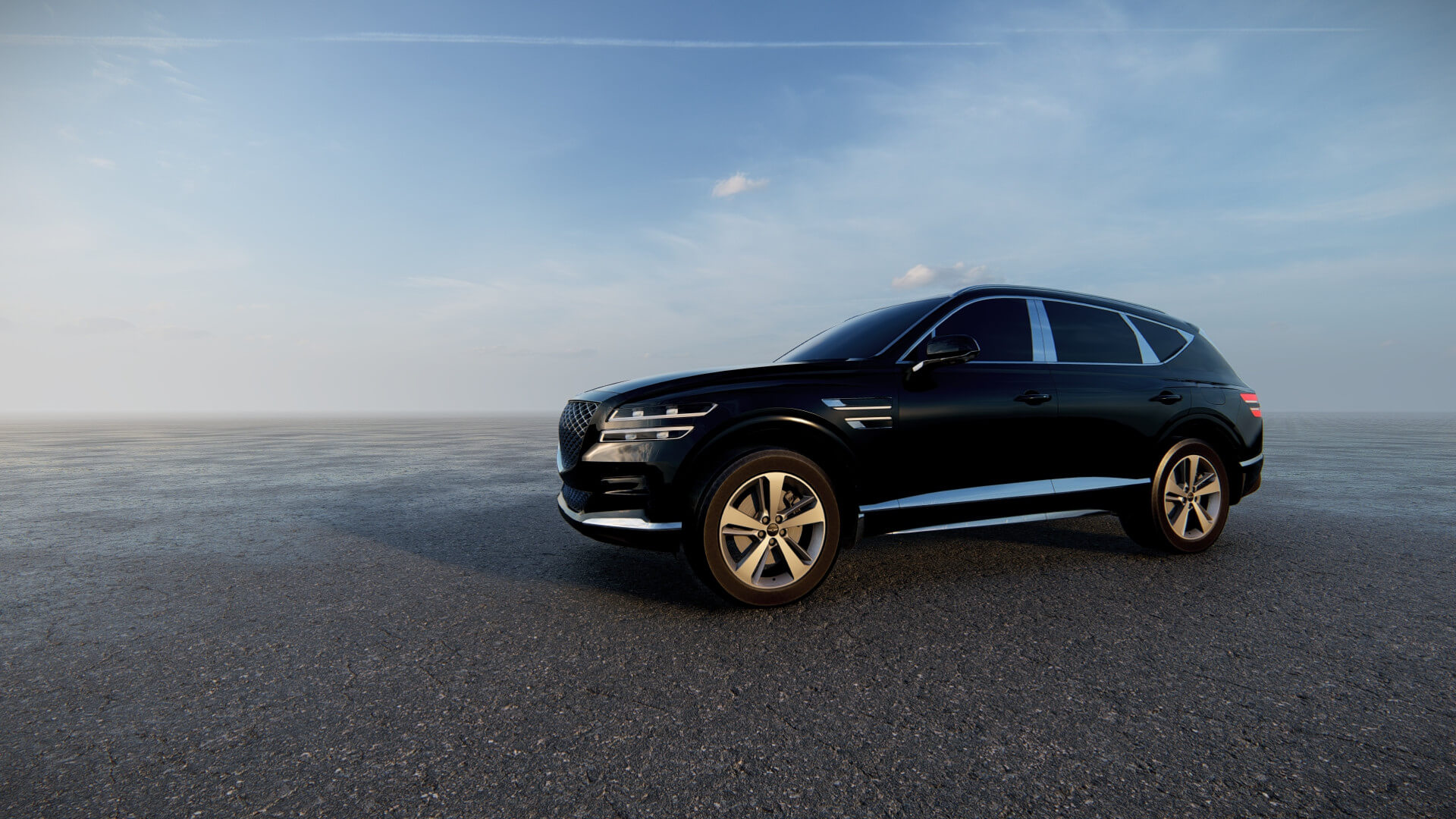 Genesis GV80 2022 - 3D Model by AlphaGroup