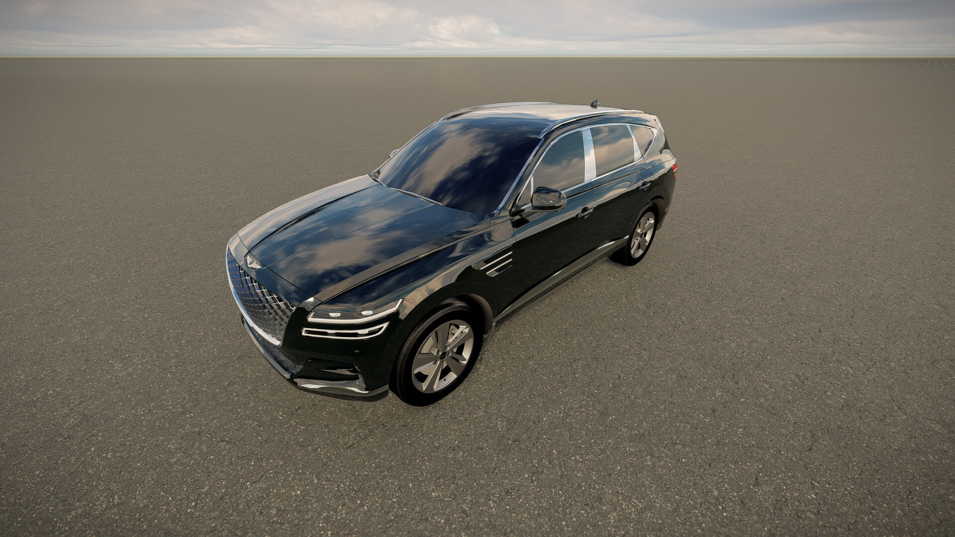 Genesis GV80 2022 - 3D Model by AlphaGroup