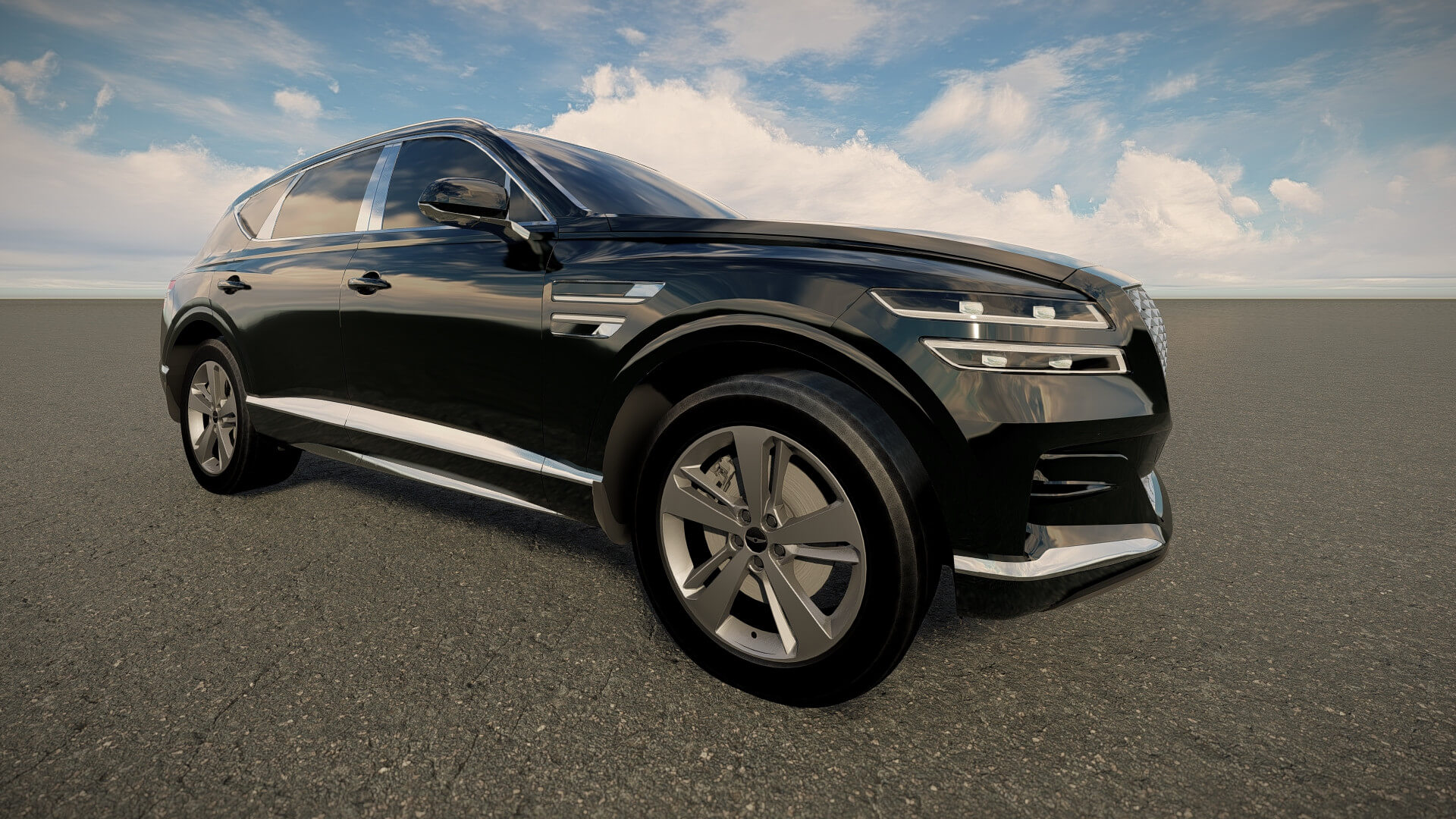 Genesis GV80 2022 - 3D Model by AlphaGroup