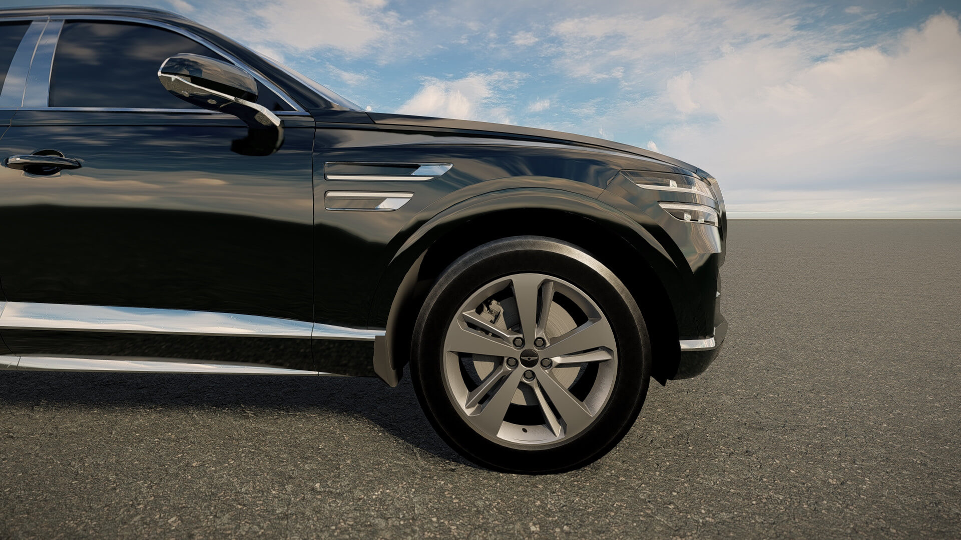 Genesis GV80 2022 - 3D Model by AlphaGroup