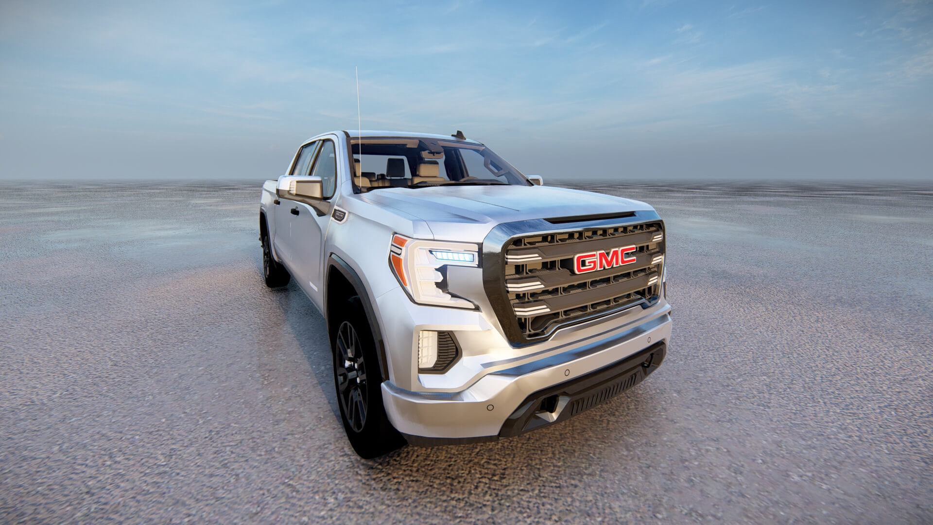 GMC Sierra AT4 2022 - 3D Model by AlphaGroup