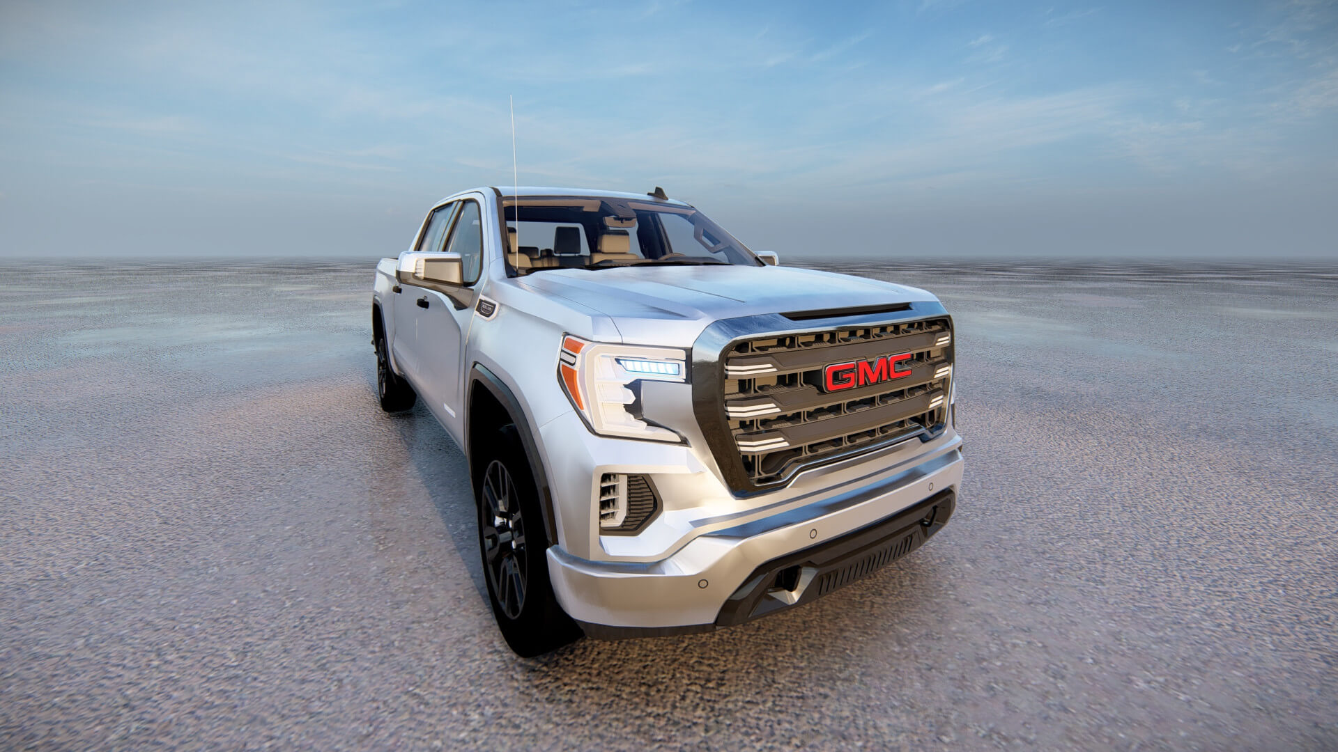 GMC Sierra AT4 2022 - 3D Model by AlphaGroup