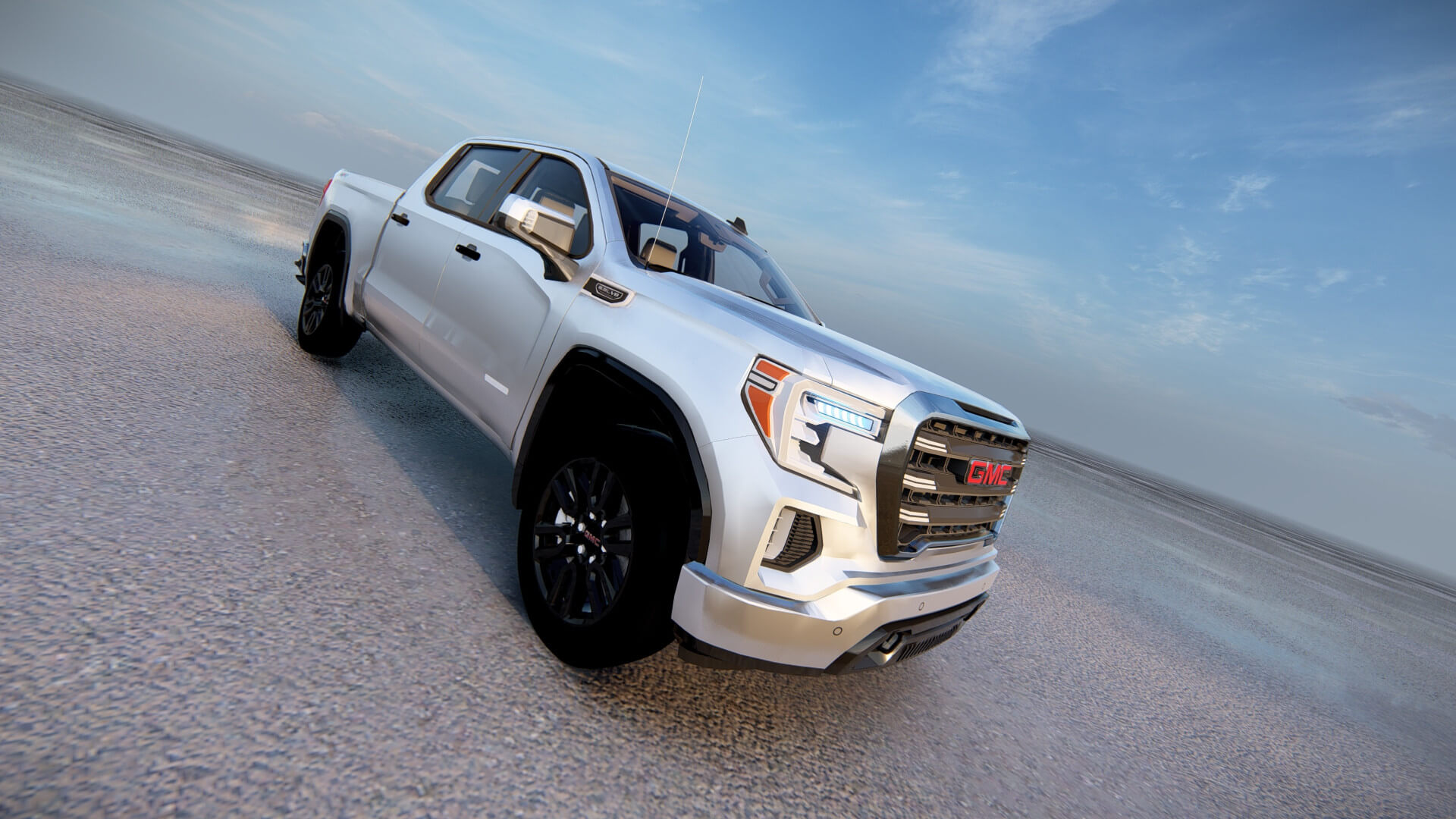 GMC Sierra AT4 2022 - 3D Model by AlphaGroup