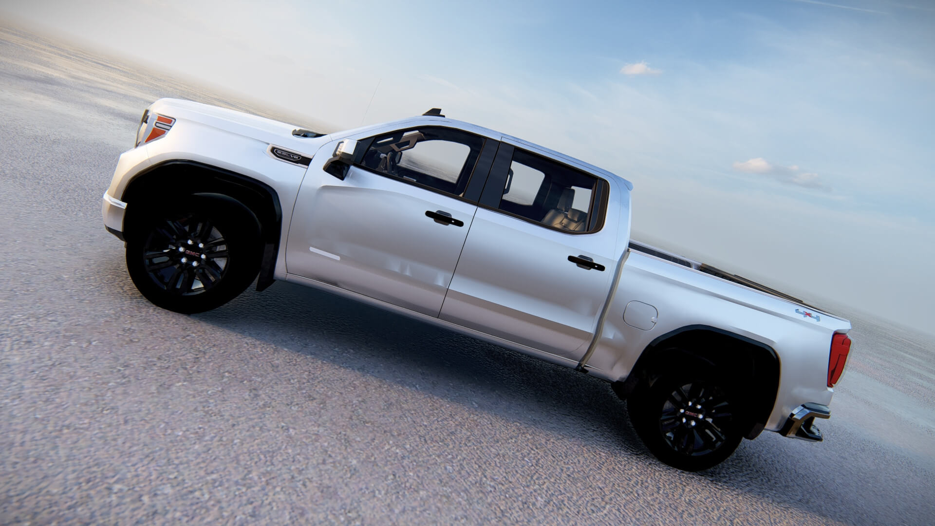 GMC Sierra AT4 2022 - 3D Model by AlphaGroup
