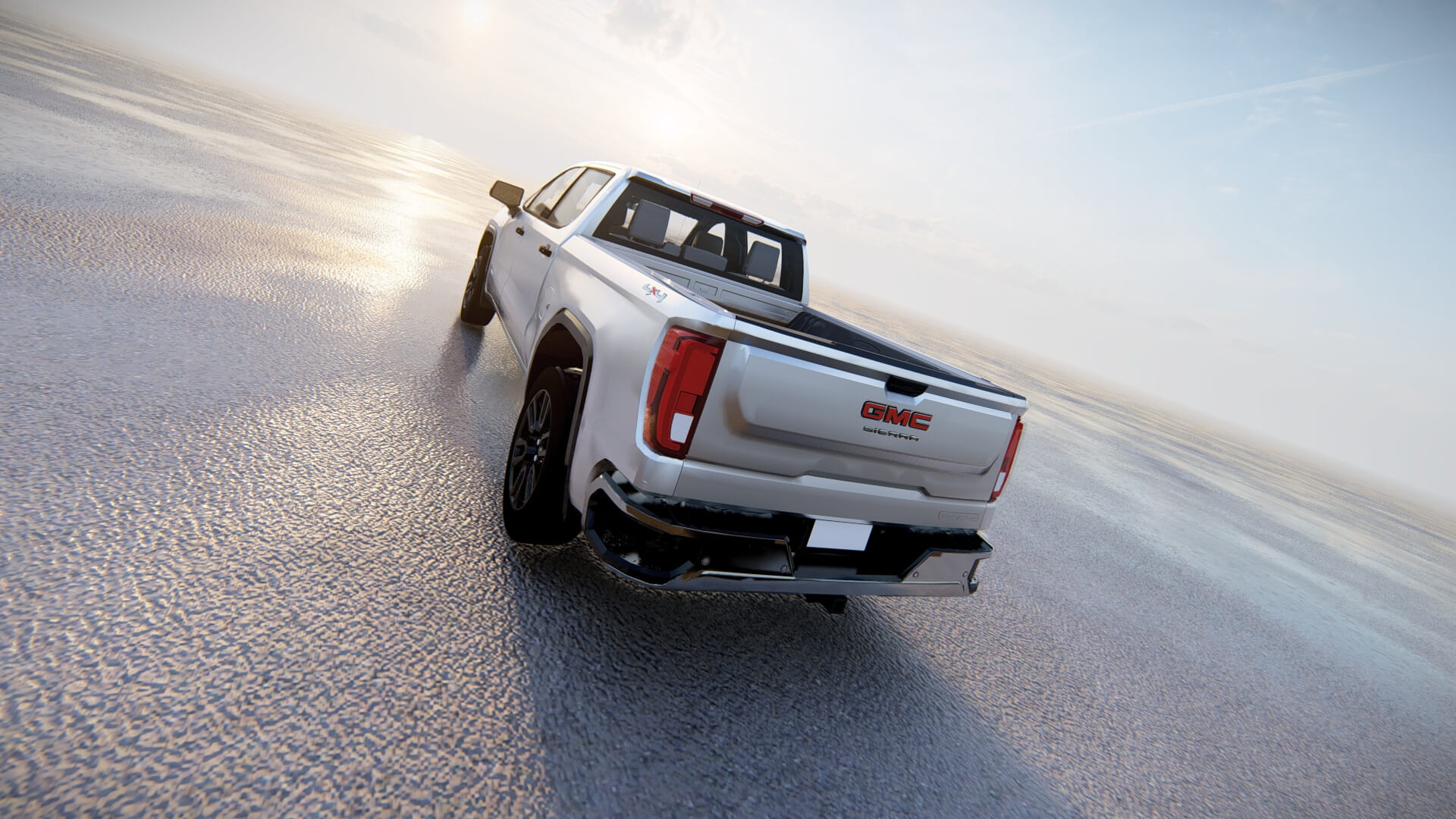 GMC Sierra AT4 2022 - 3D Model by AlphaGroup