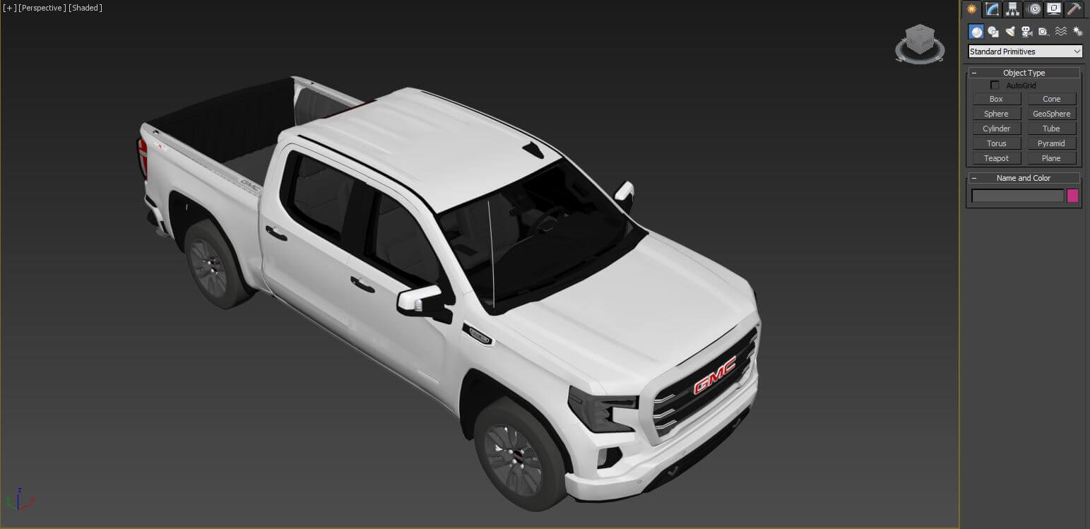GMC Sierra AT4 2022 - 3D Model by AlphaGroup