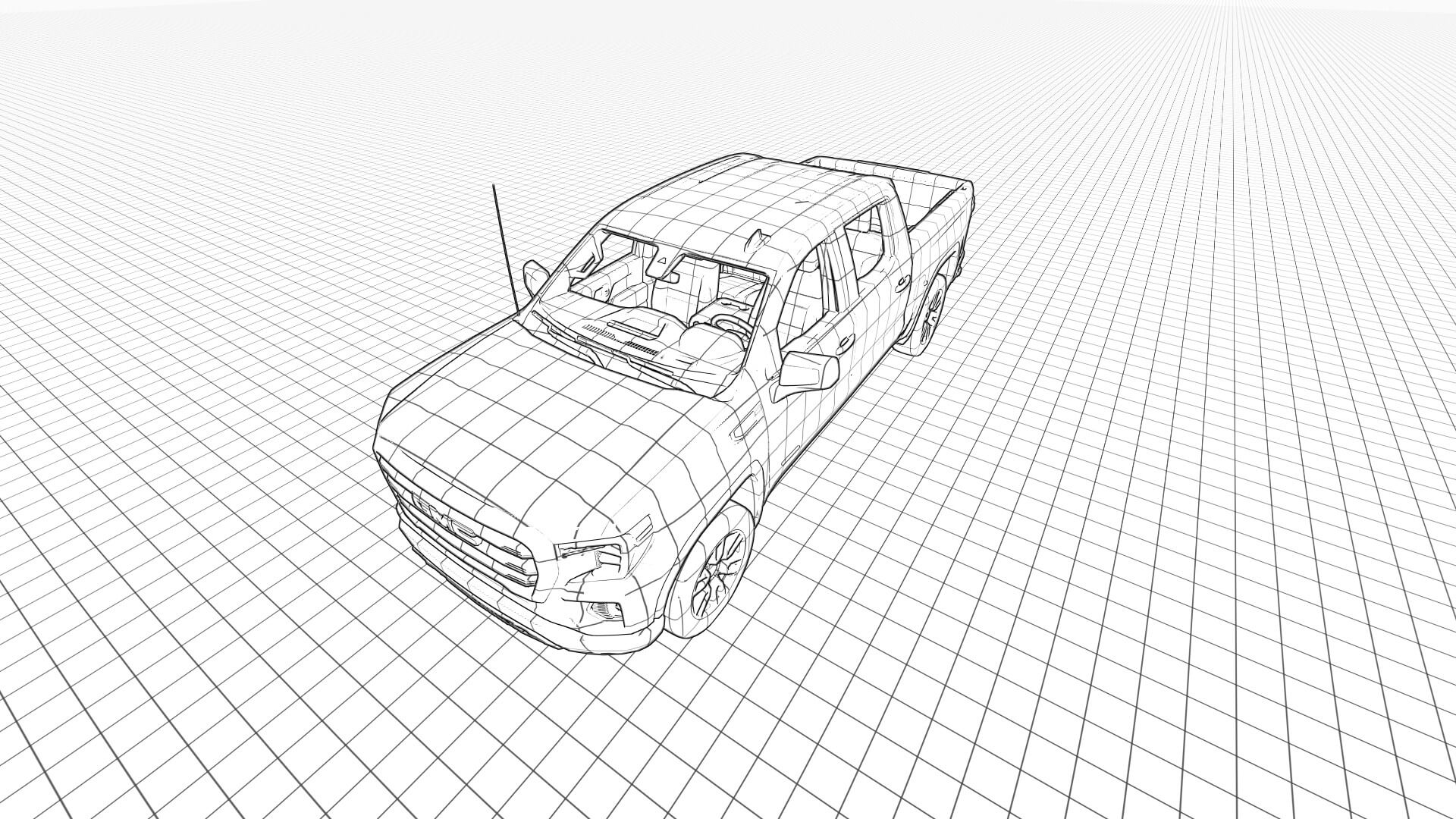 GMC Sierra AT4 2022 - 3D Model by AlphaGroup