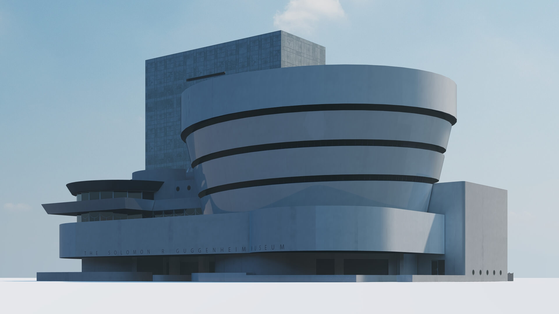 Guggenheim Museum - 3D Model by AlphaGroup