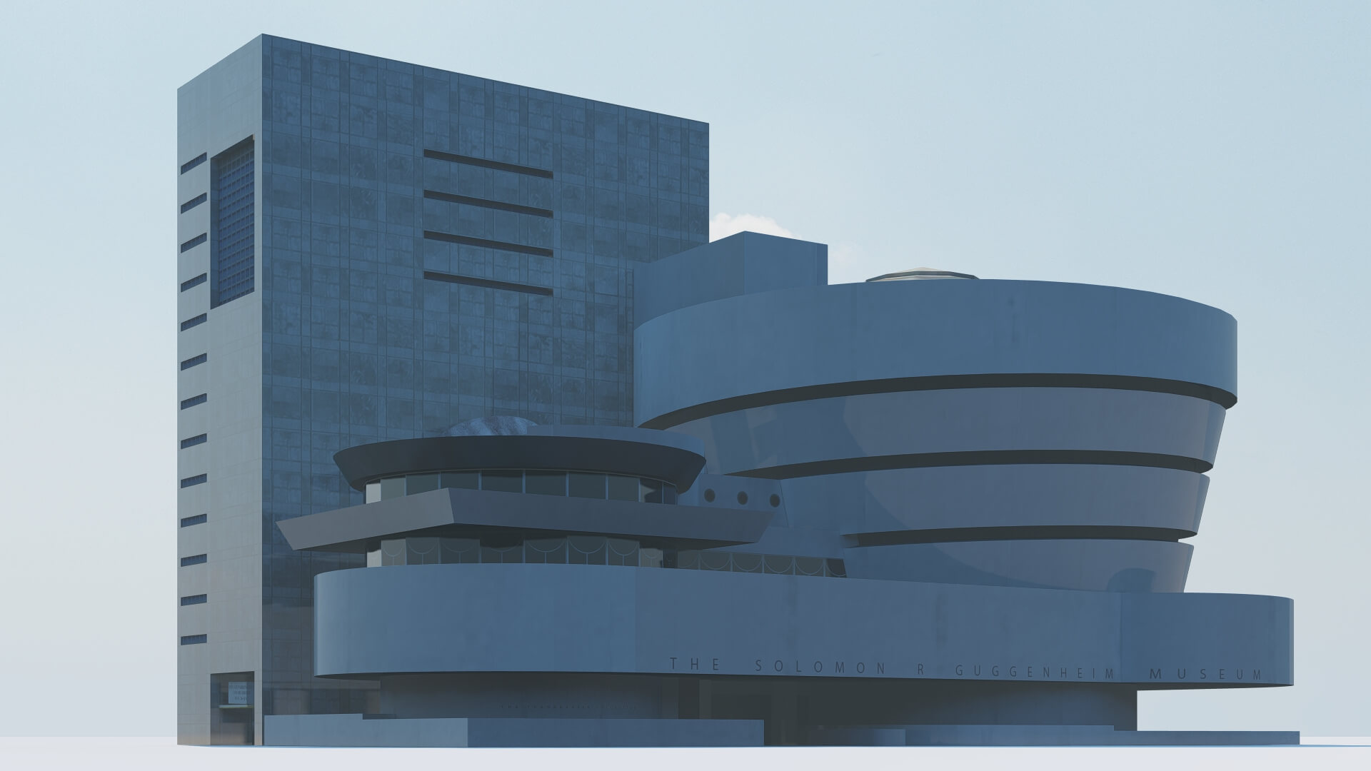 Guggenheim Museum - 3D Model by AlphaGroup