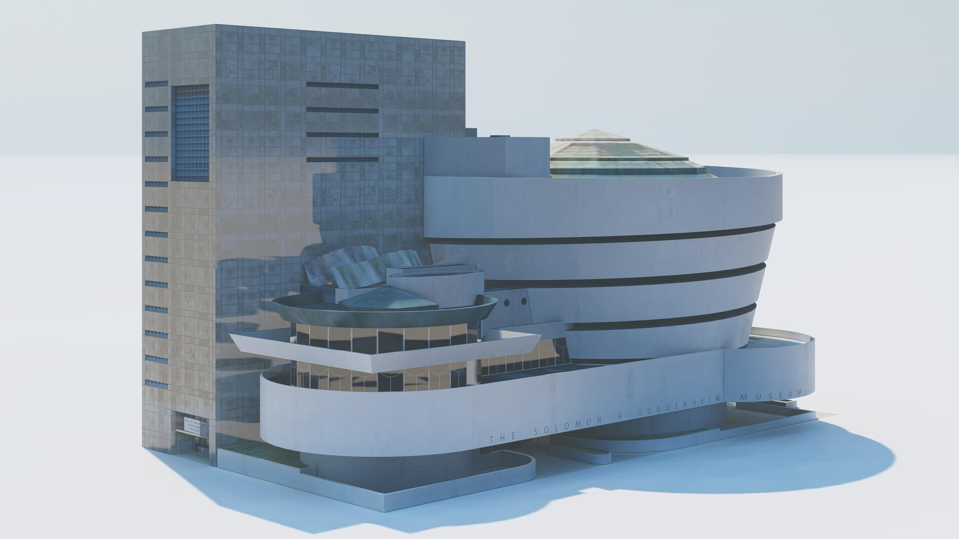 Guggenheim Museum - 3D Model by AlphaGroup