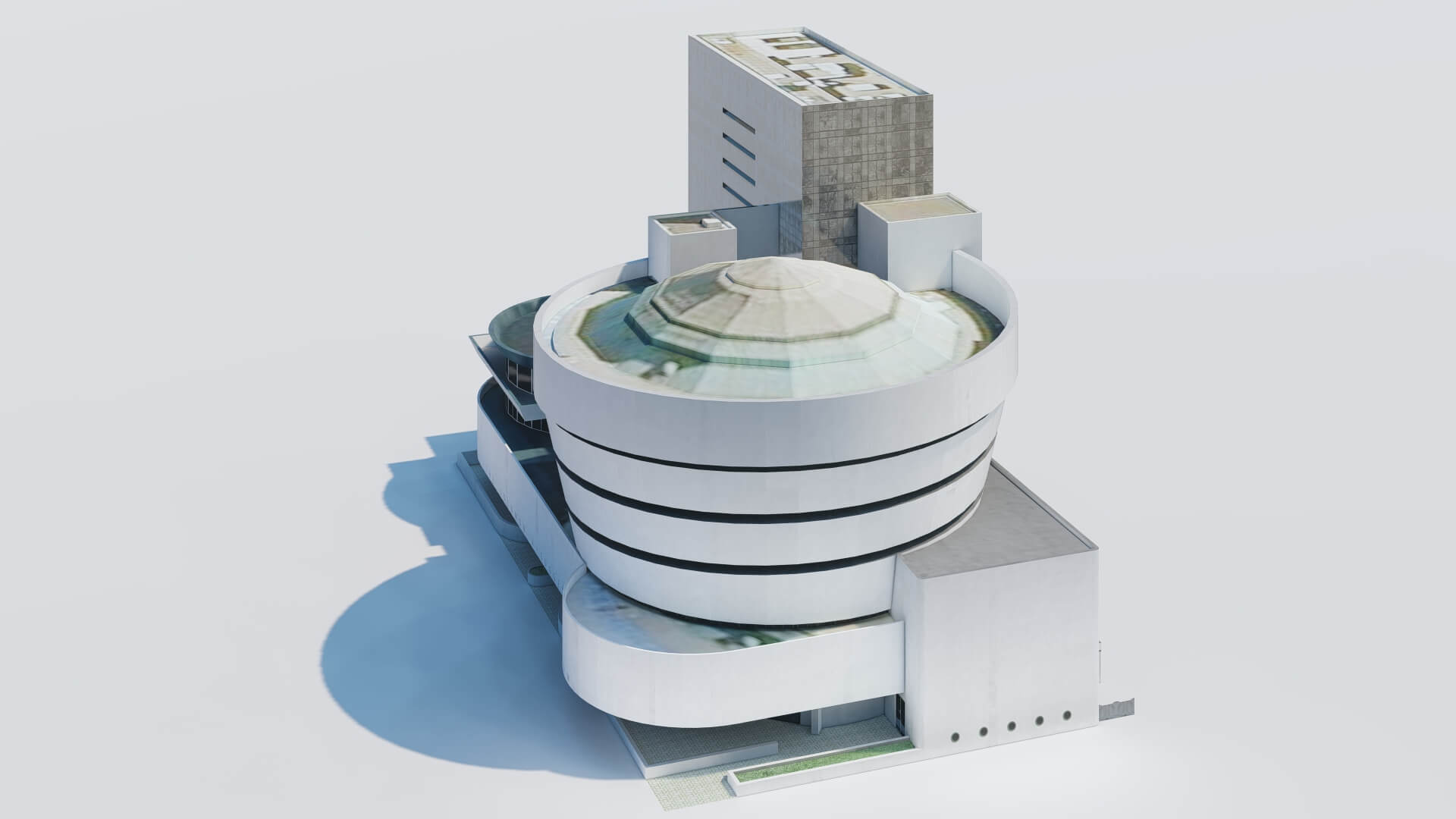 Guggenheim Museum - 3D Model by AlphaGroup