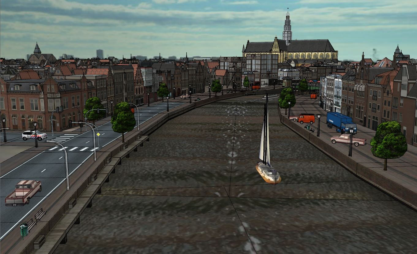 Haarlem City Netherlands - 3D Model by AlphaGroup