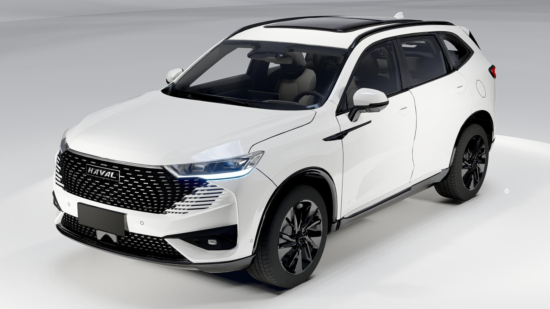 Haval H6 Premium Hev - 3D Model by AlphaGroup
