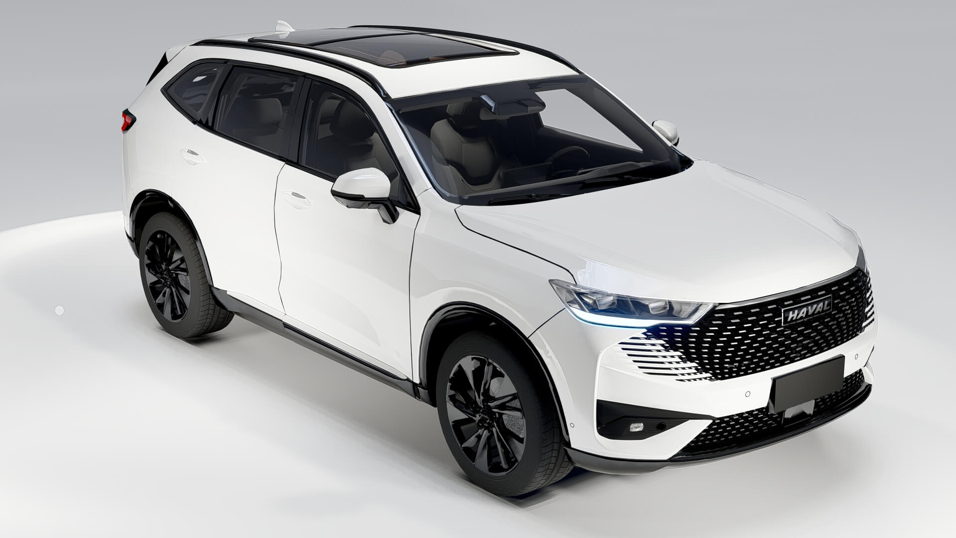 Haval H6 Premium Hev - 3D Model by AlphaGroup